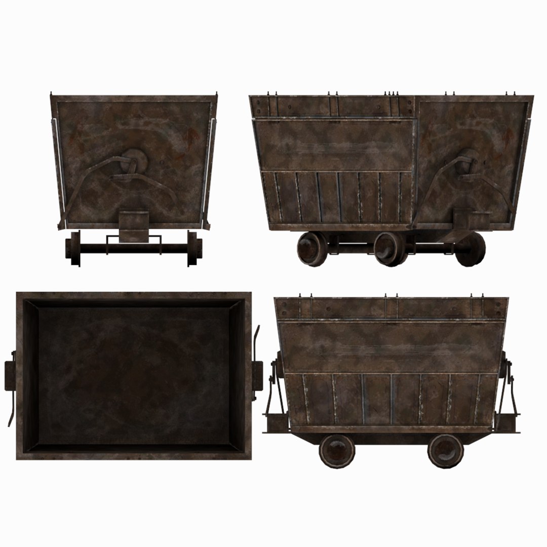 3d Cart Mining Model