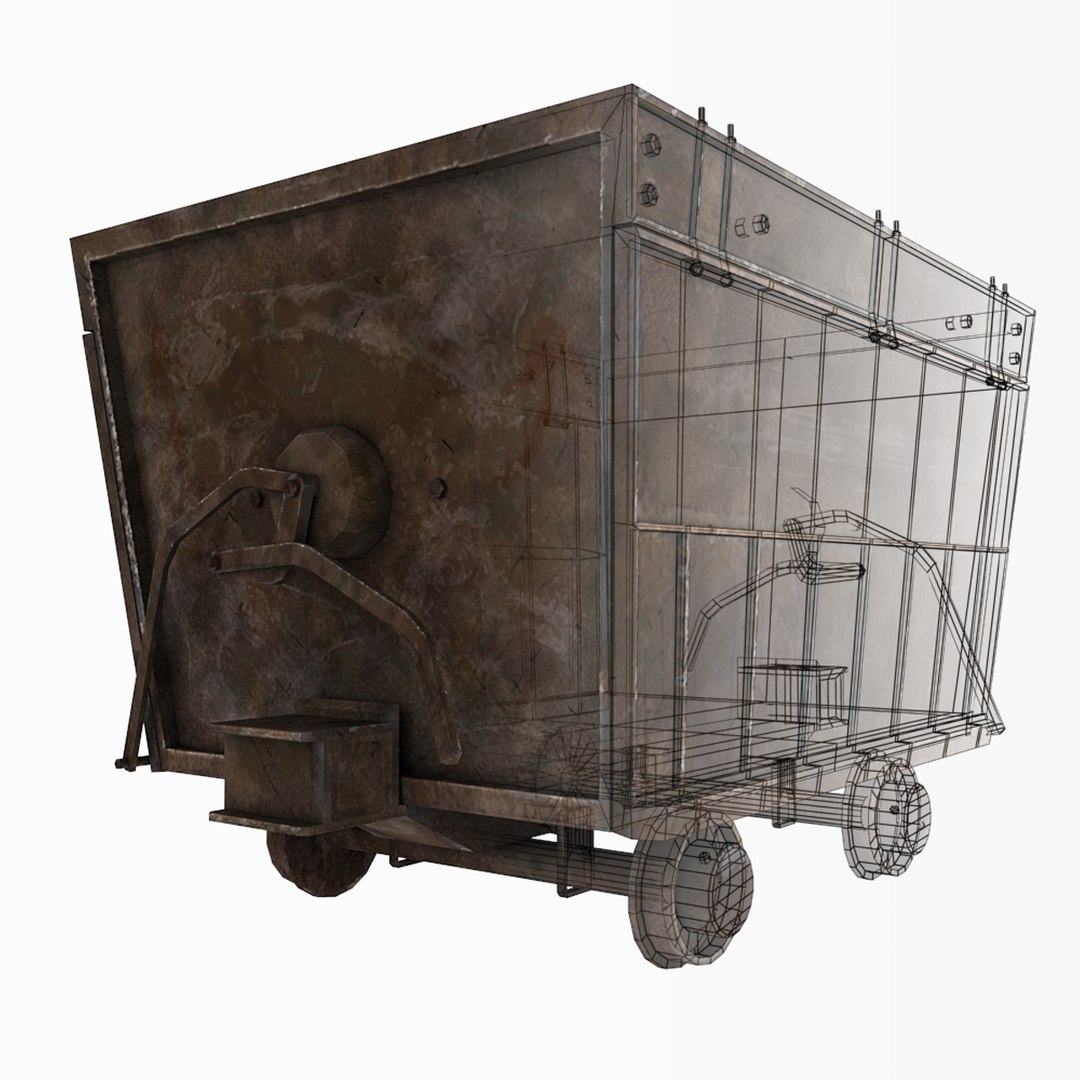 3d Cart Mining Model