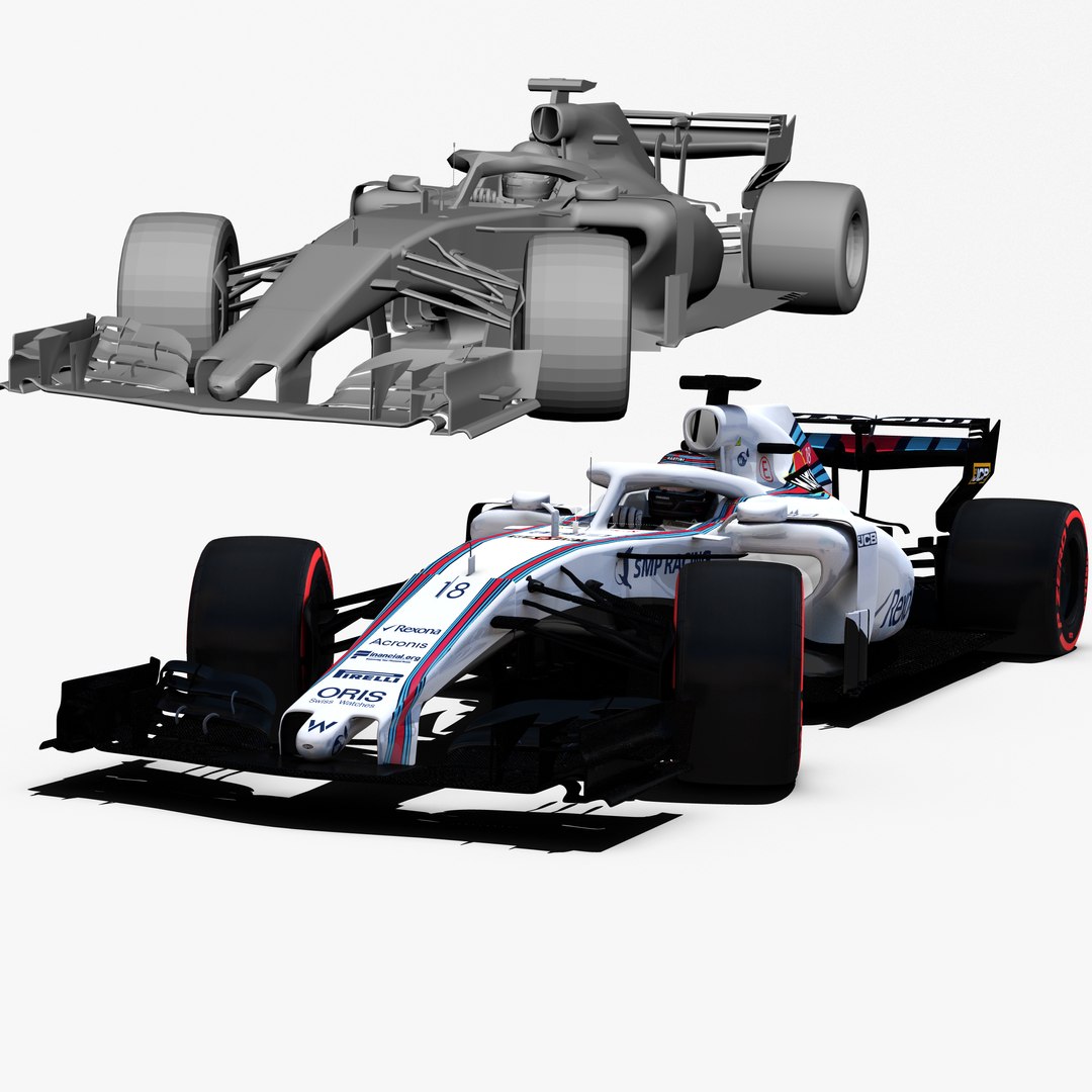 3D Rigged F1 Car Model - TurboSquid 1354384