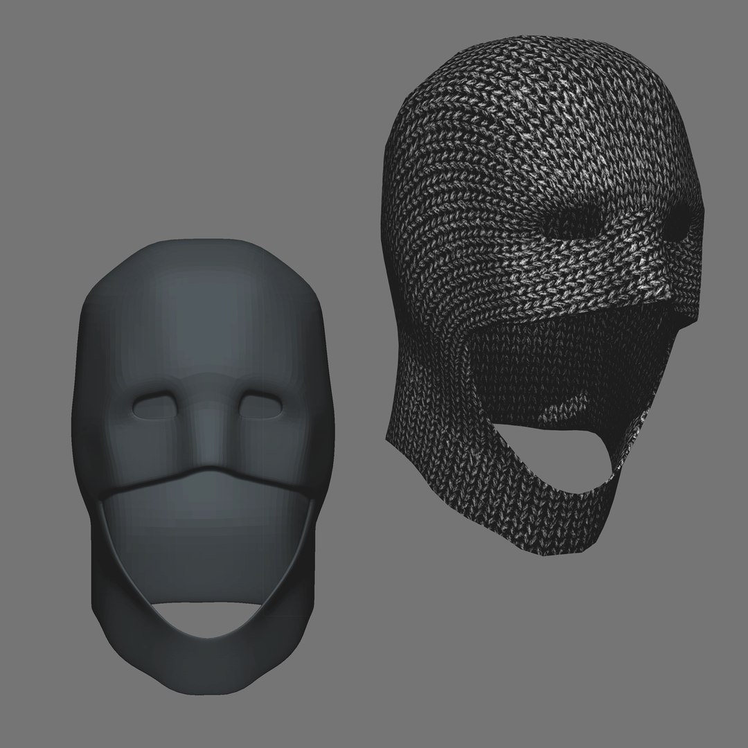 Balaclava Low Poly Model - TurboSquid 2272349