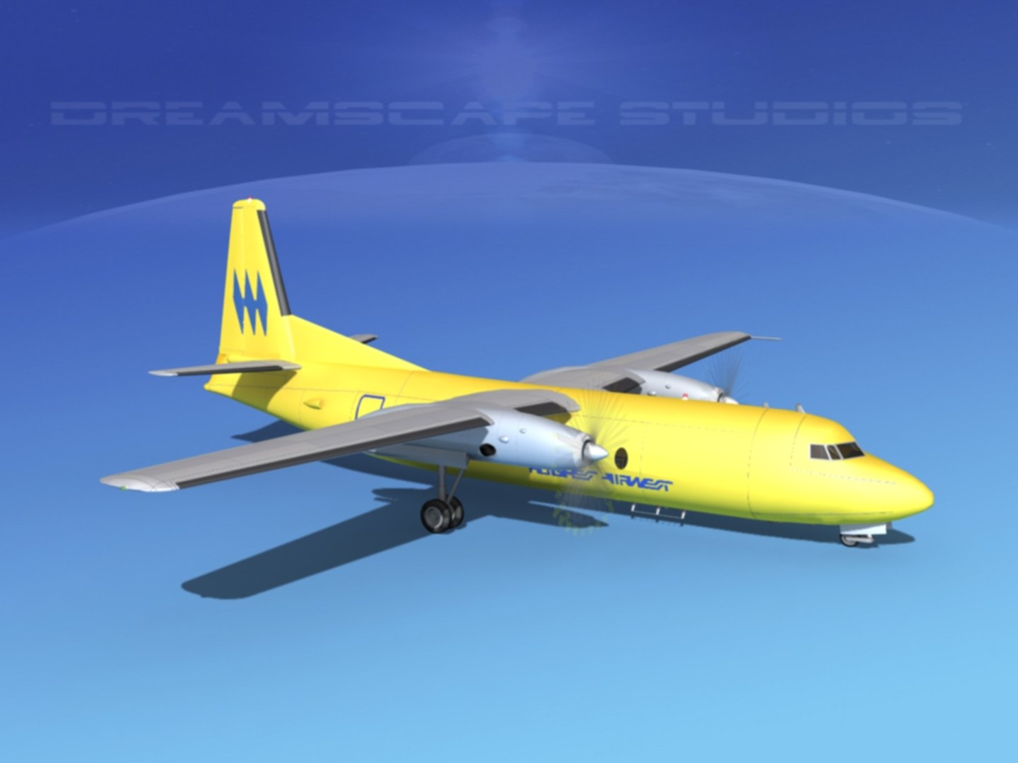 Fairchild West 3d Model