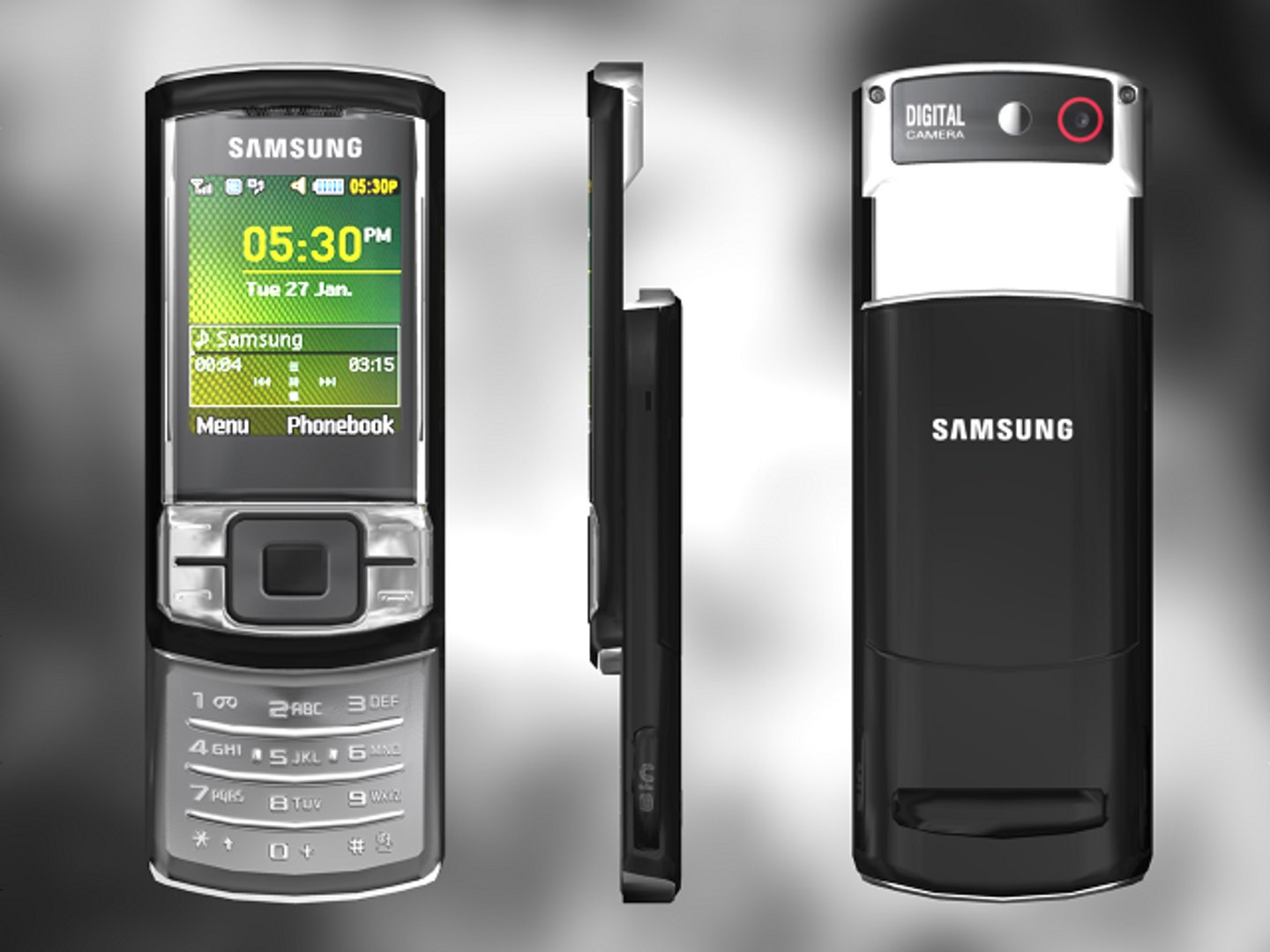 samsung c3050 3d model