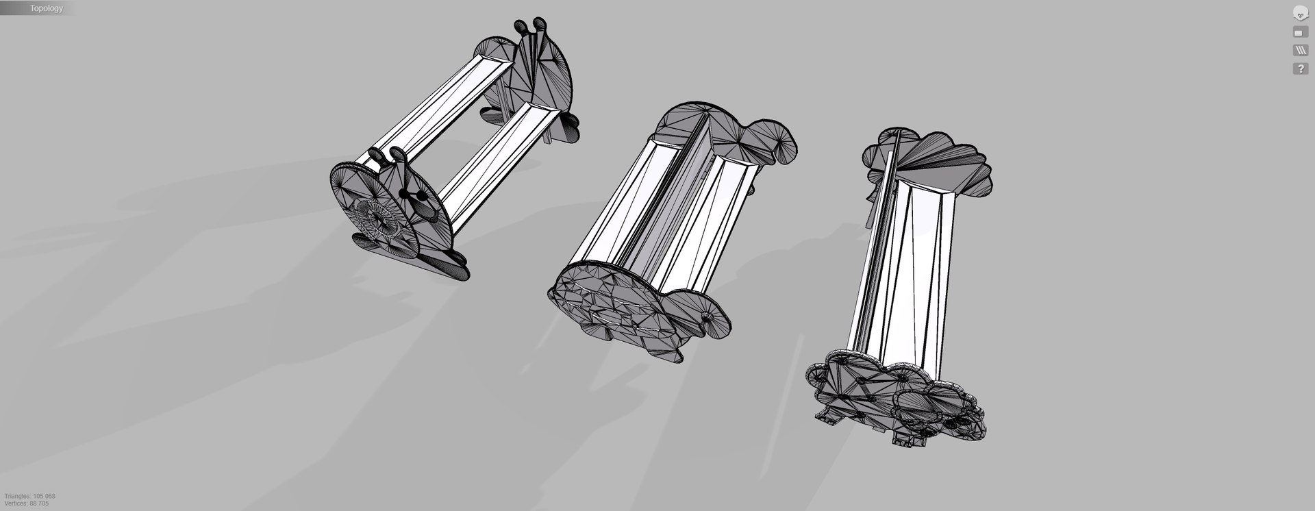 Childrens Wooden Benches Animals 3D Model - TurboSquid 1937752