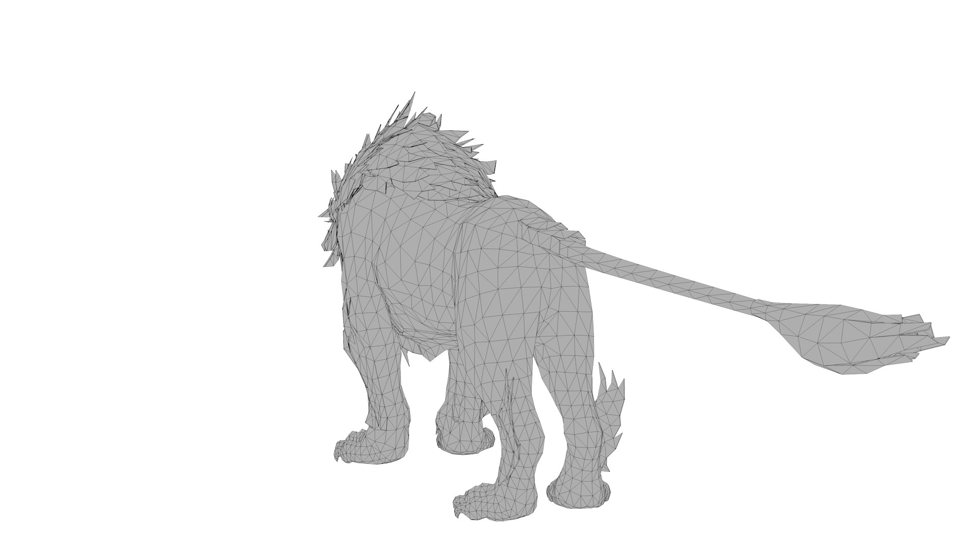 3D Model Infernal Lava Lion 3D Model - TurboSquid 2371790