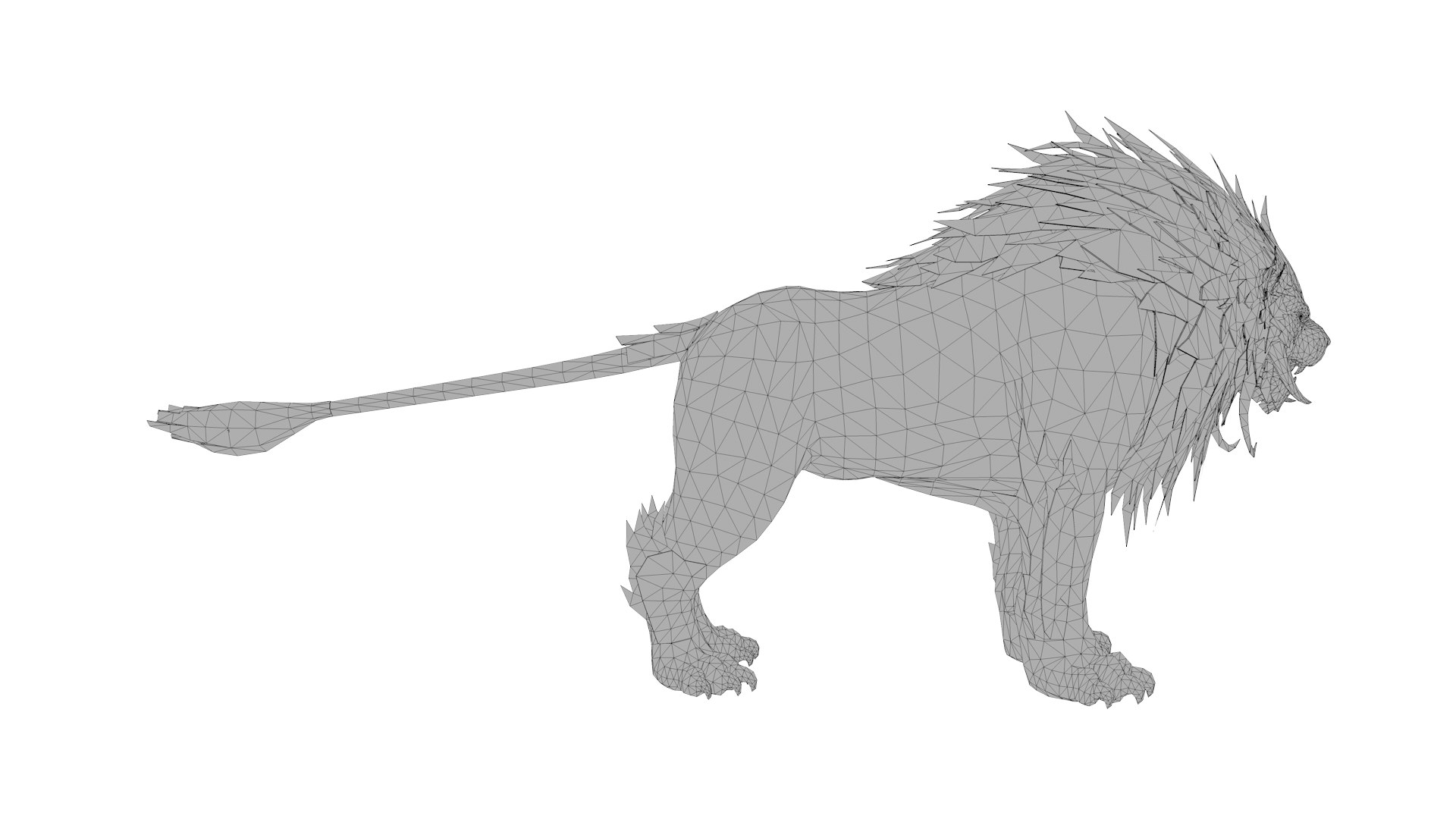 3D Model Infernal Lava Lion 3D Model - TurboSquid 2371790