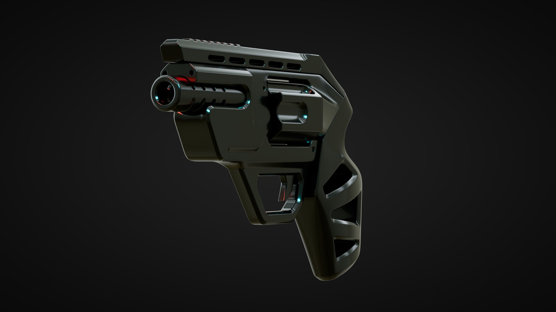 3D GUN - TurboSquid 2106100