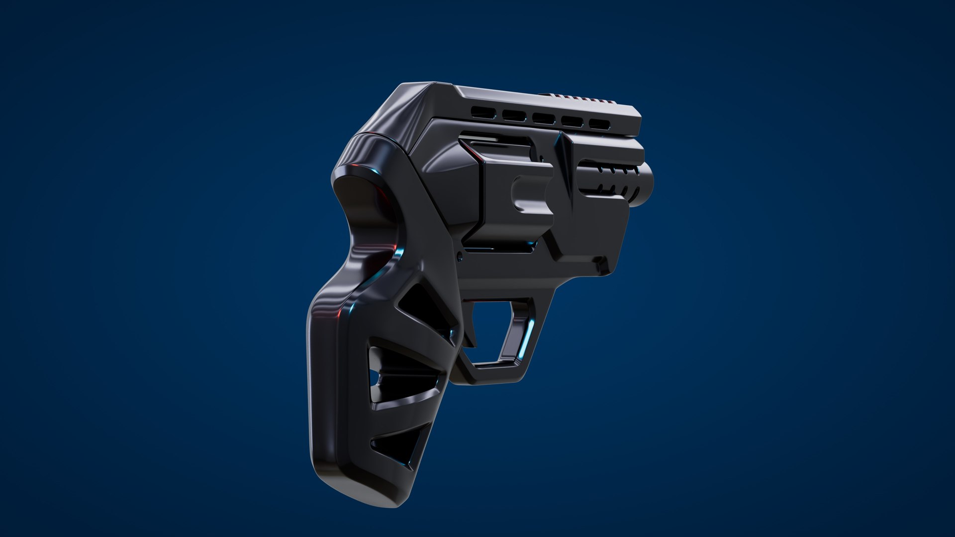 3D GUN - TurboSquid 2106100
