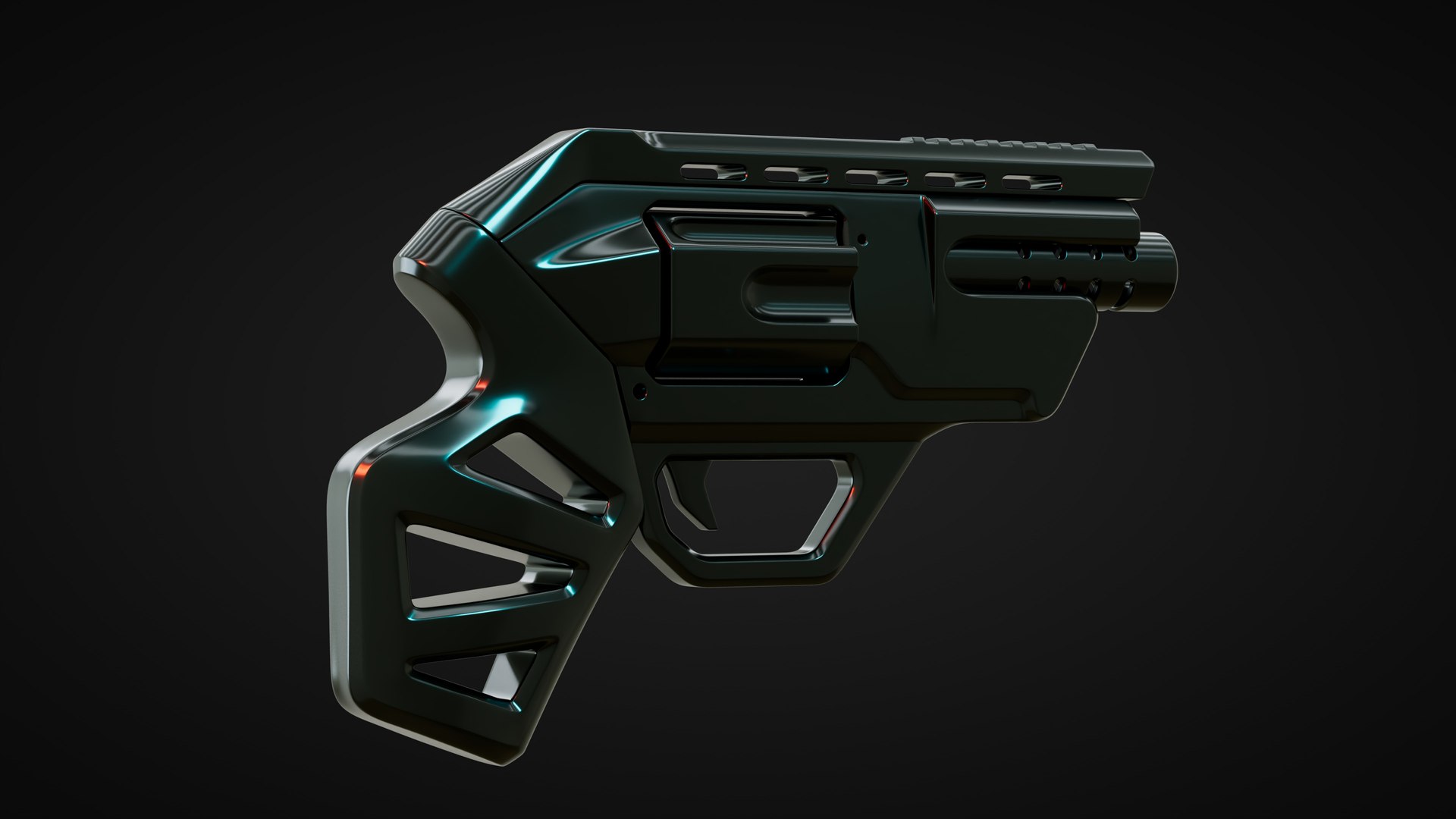 3D GUN - TurboSquid 2106100