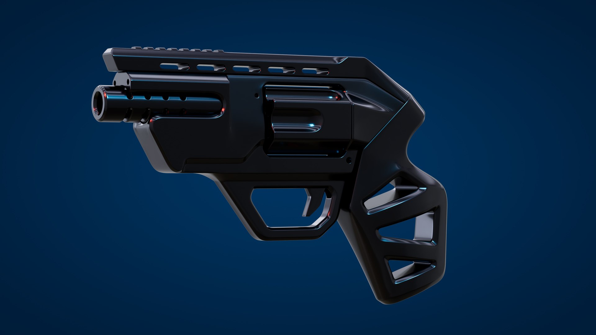 3D GUN - TurboSquid 2106100