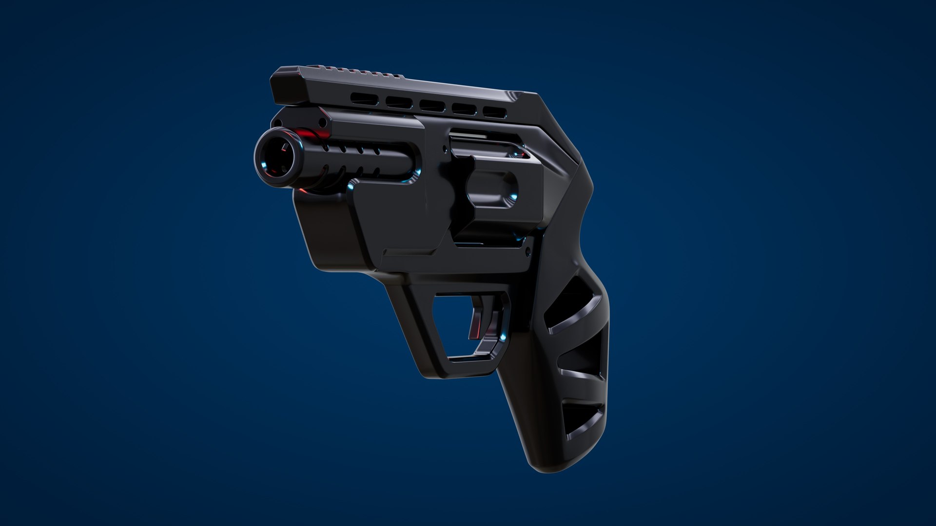 3D GUN - TurboSquid 2106100