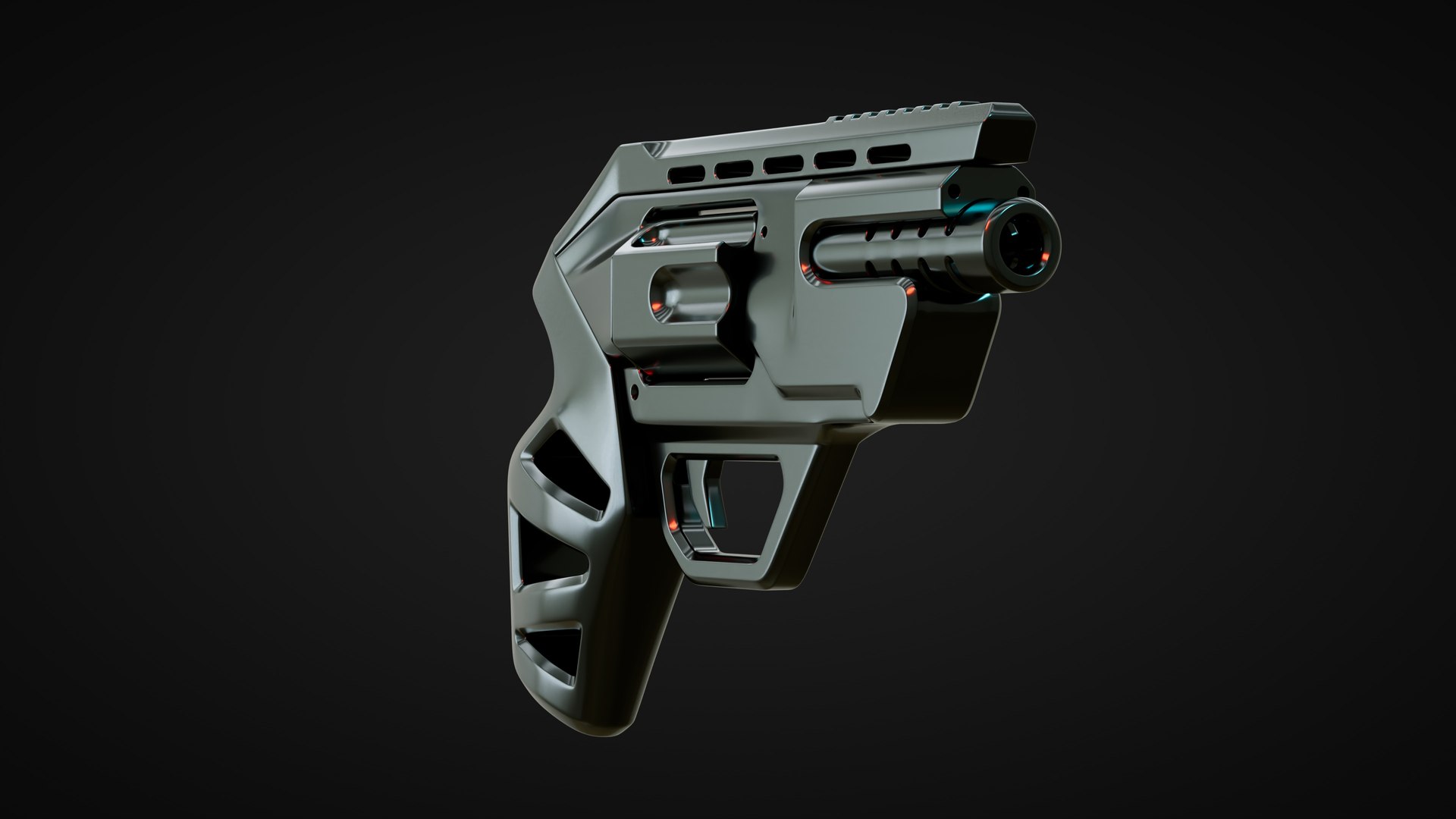 3D GUN - TurboSquid 2106100