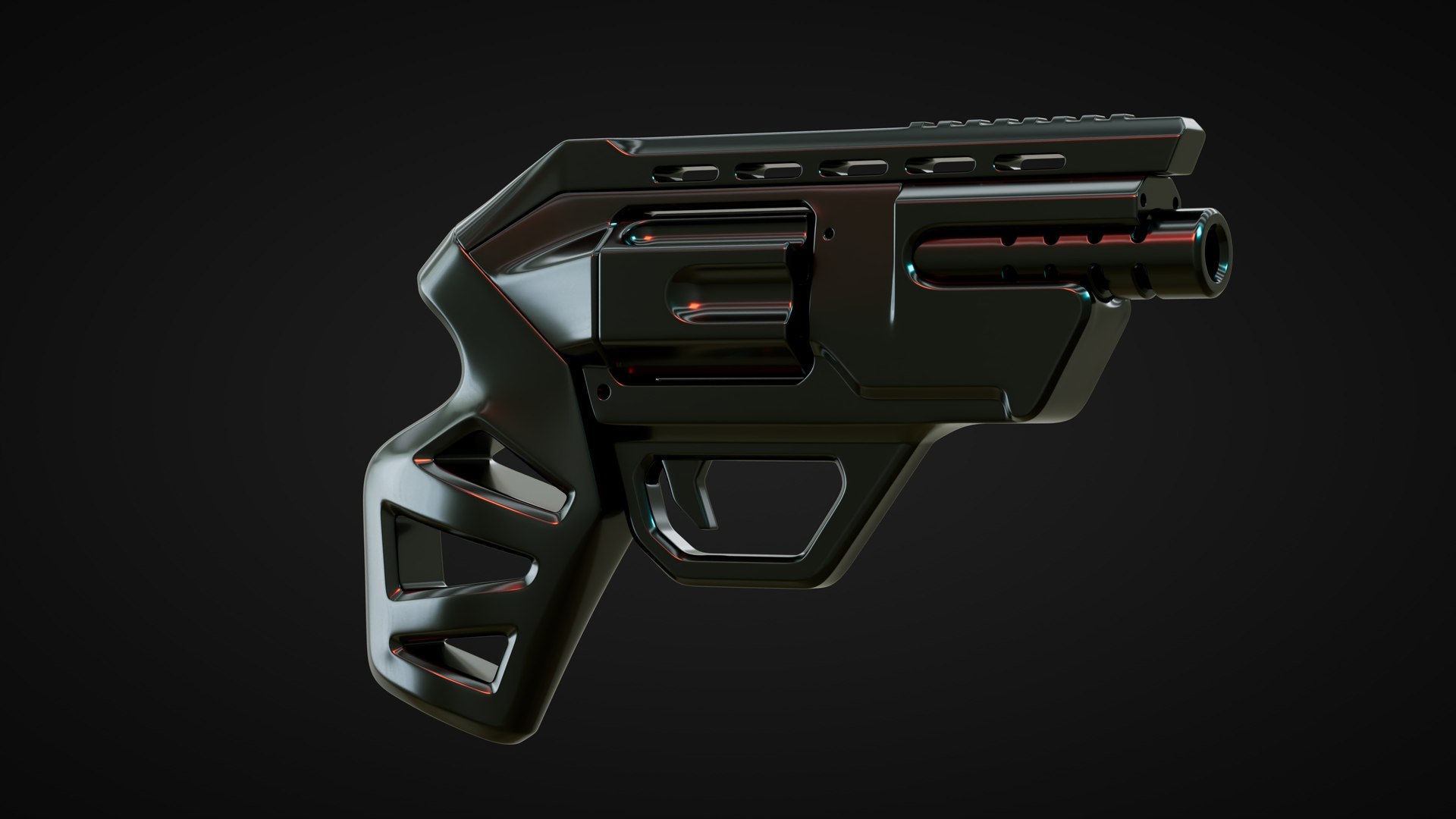 3D GUN - TurboSquid 2106100