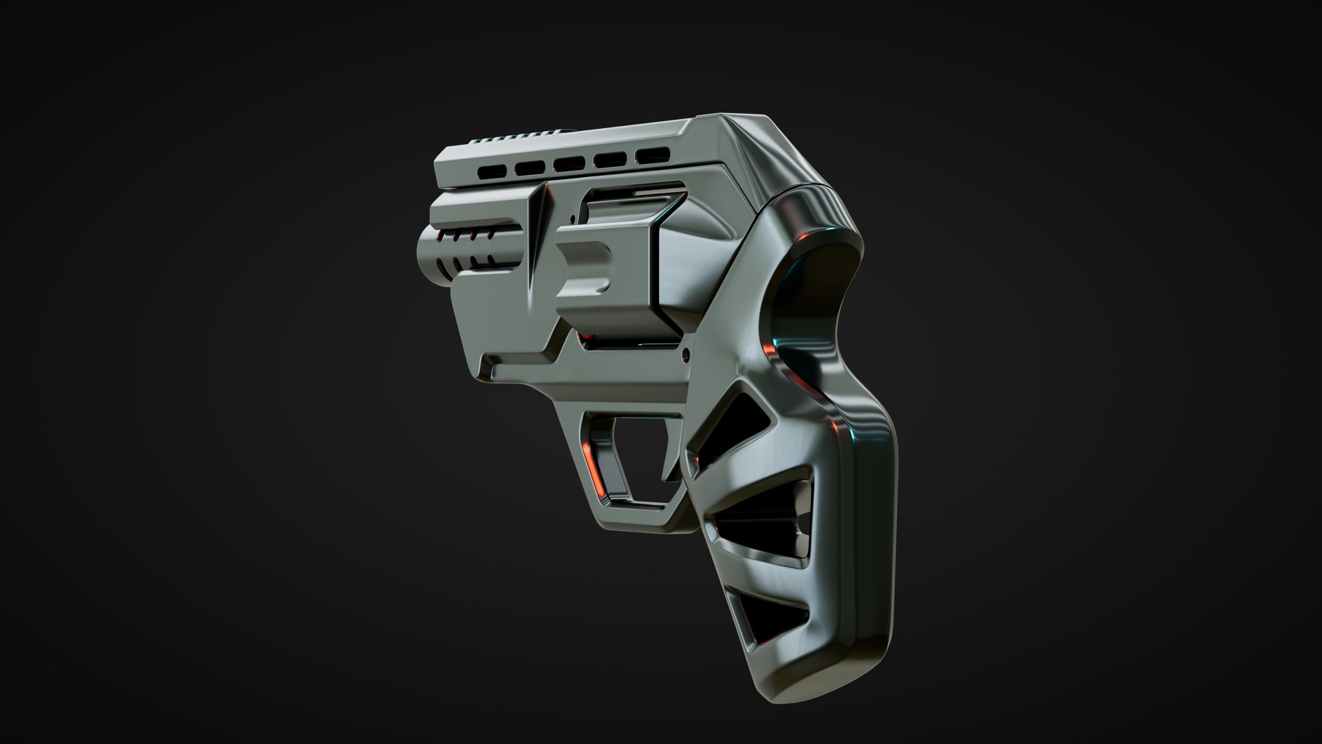 3D GUN - TurboSquid 2106100