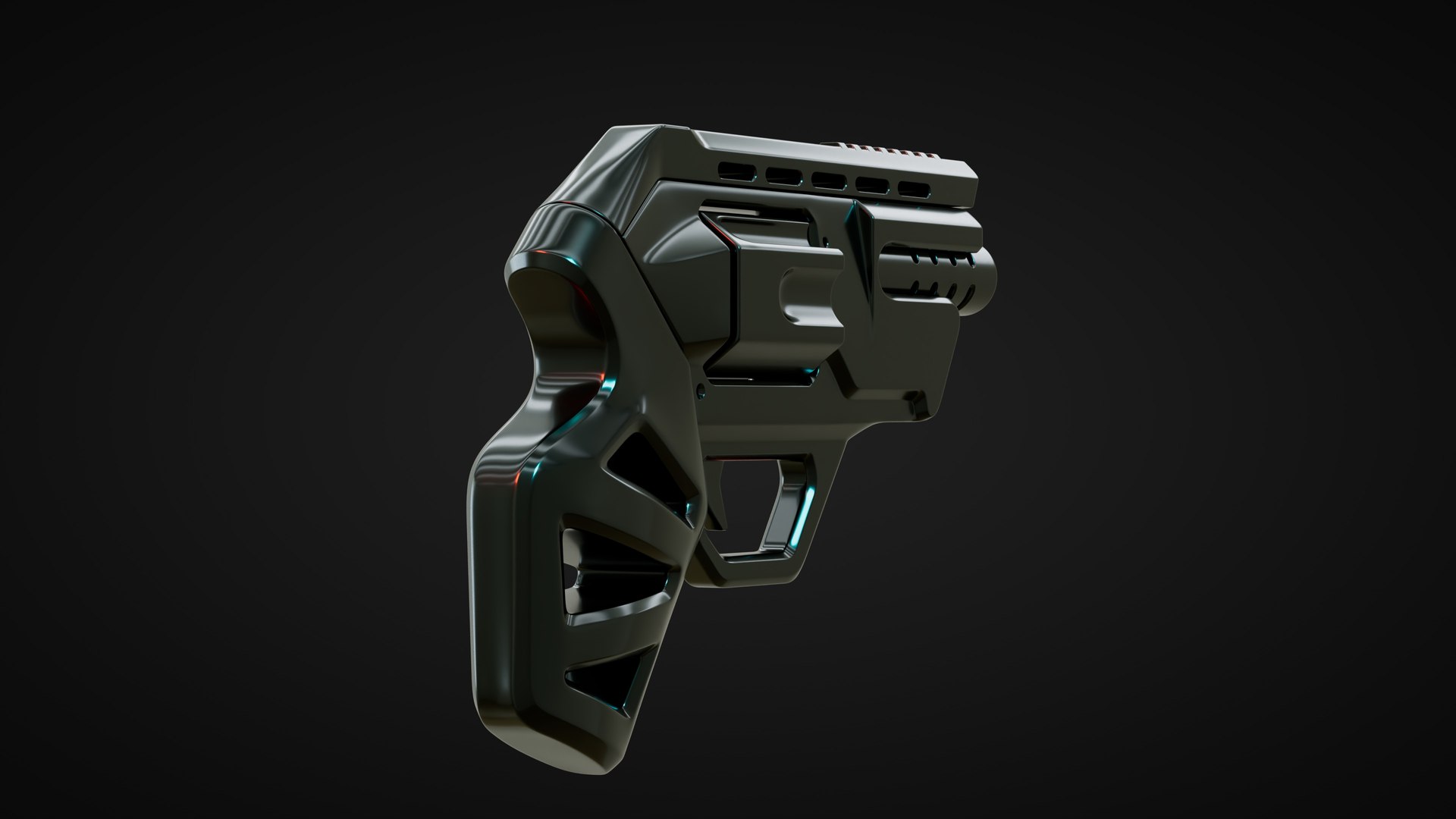 3D GUN - TurboSquid 2106100