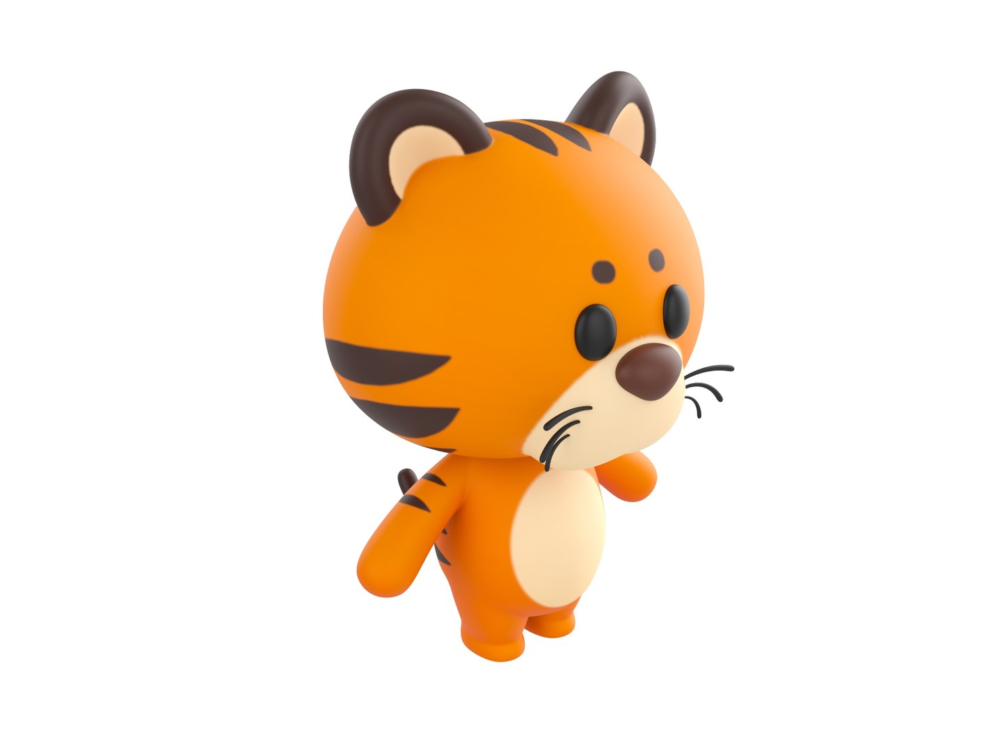 3D Character128 Rigged Tiger Model - TurboSquid 1760099