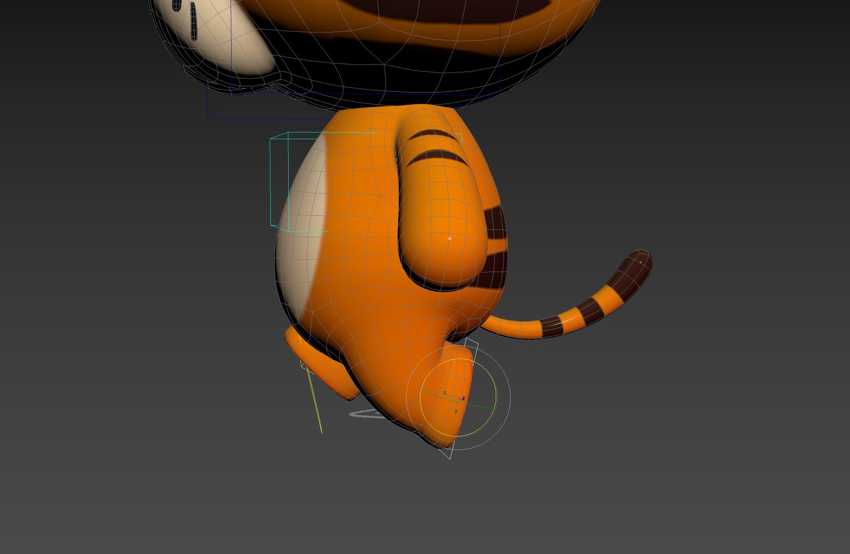 3D Character128 Rigged Tiger model - TurboSquid 1760099