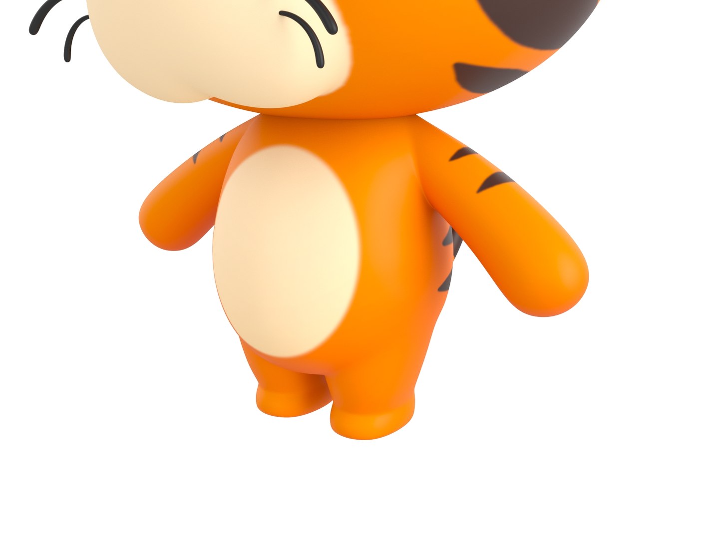 3D Character128 Rigged Tiger Model - TurboSquid 1760099