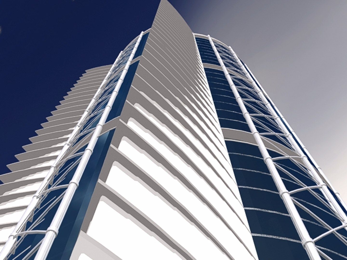 3d Model Office Complex