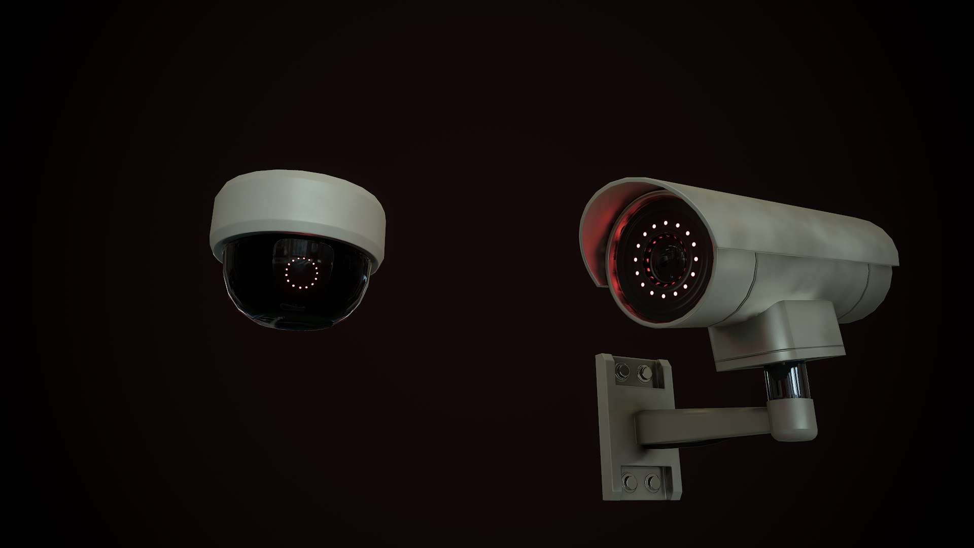 Security Surveillance 3D Model - TurboSquid 1684360