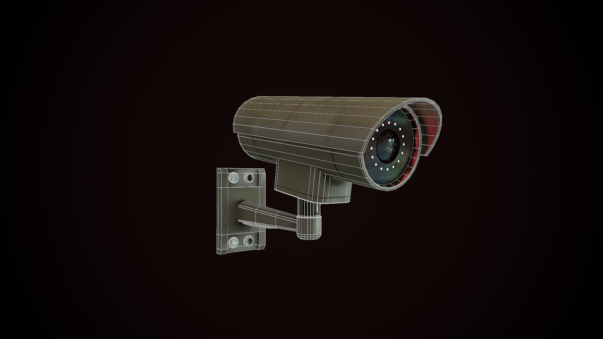 Security Surveillance 3D Model - TurboSquid 1684360
