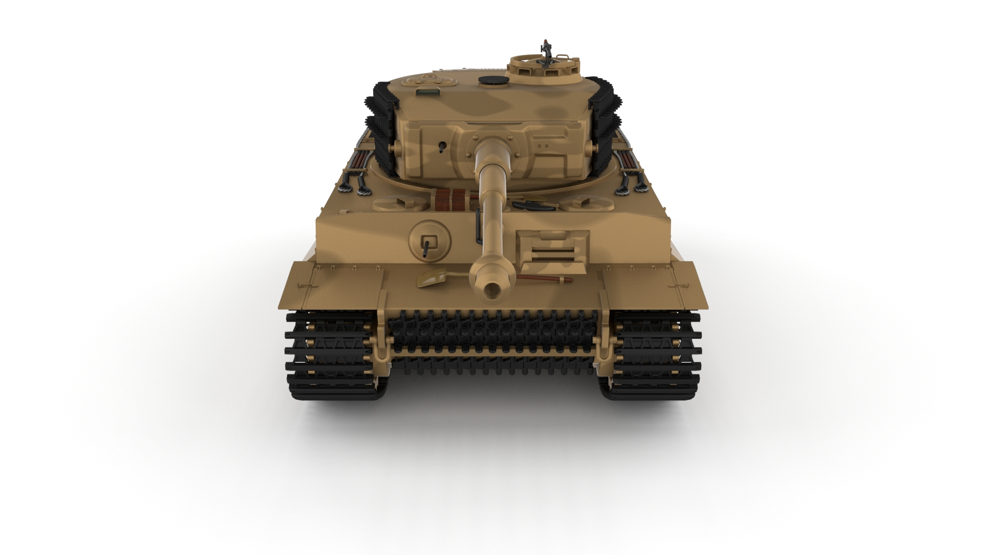 3d Model Built Tiger E Late