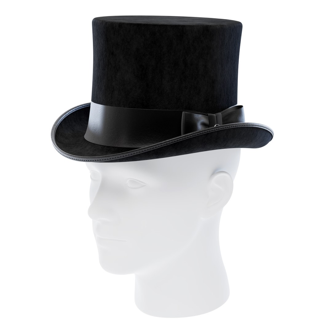 Top Hat Model - TurboSquid 1997212