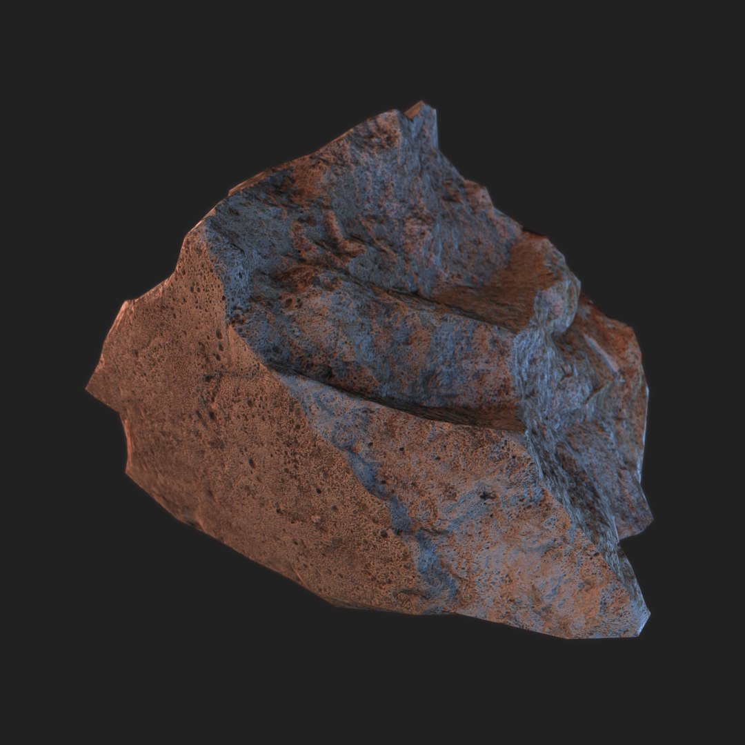 3d model of debris scan