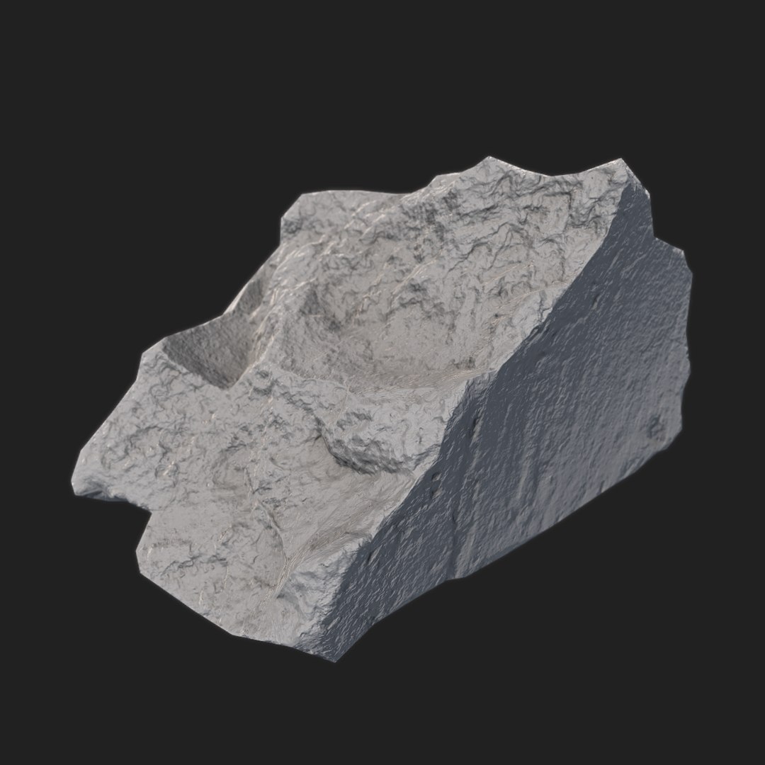 3d model of debris scan