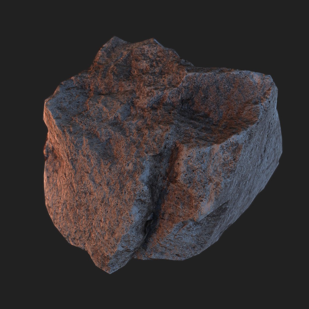 3d model of debris scan