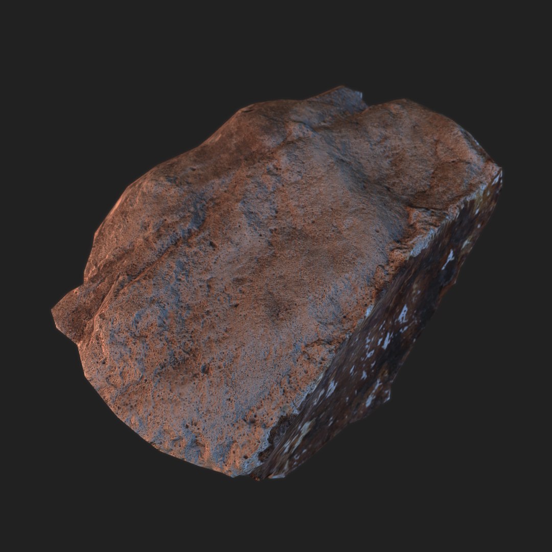 3d model of debris scan