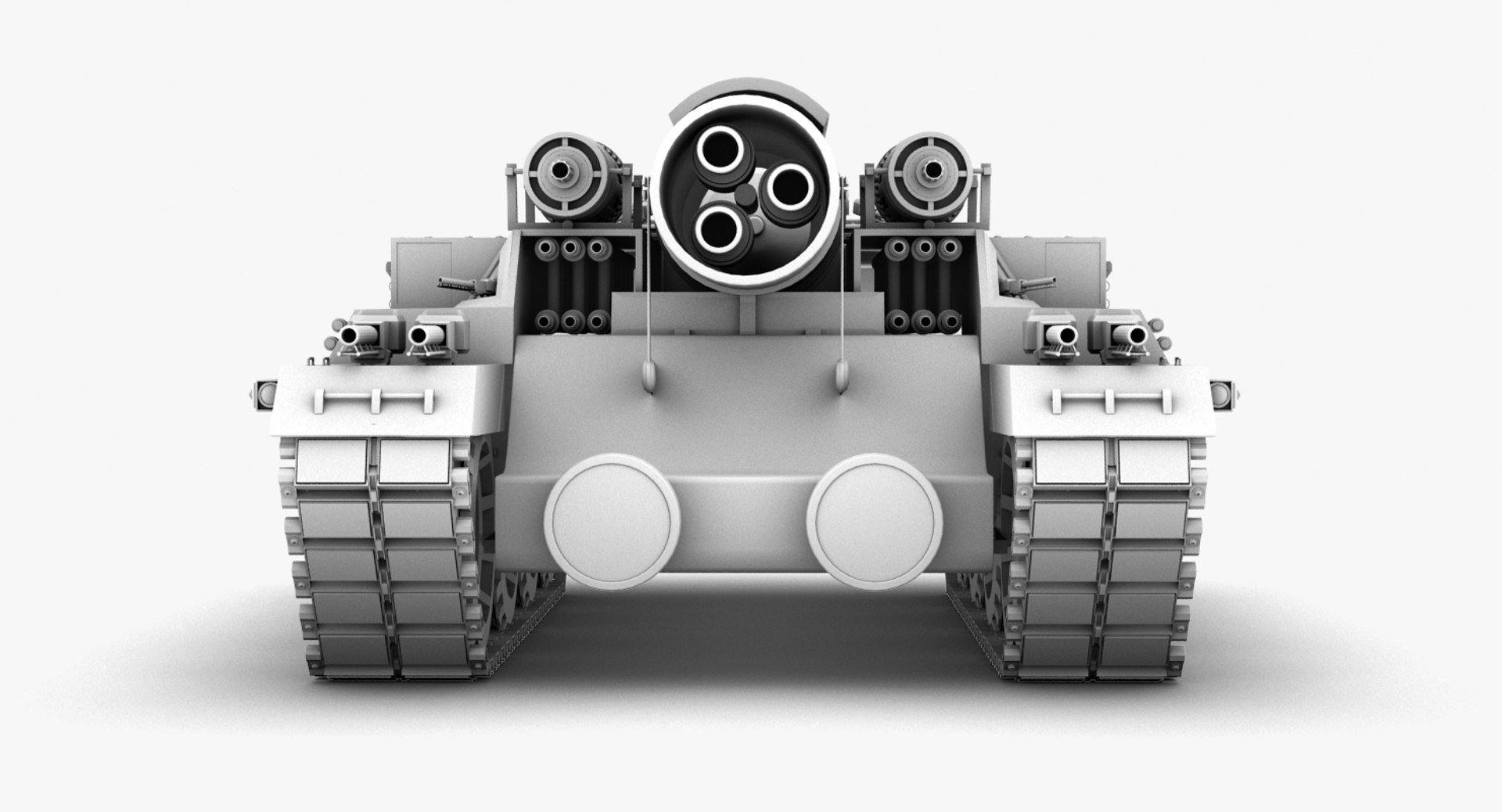 3d model tank concept