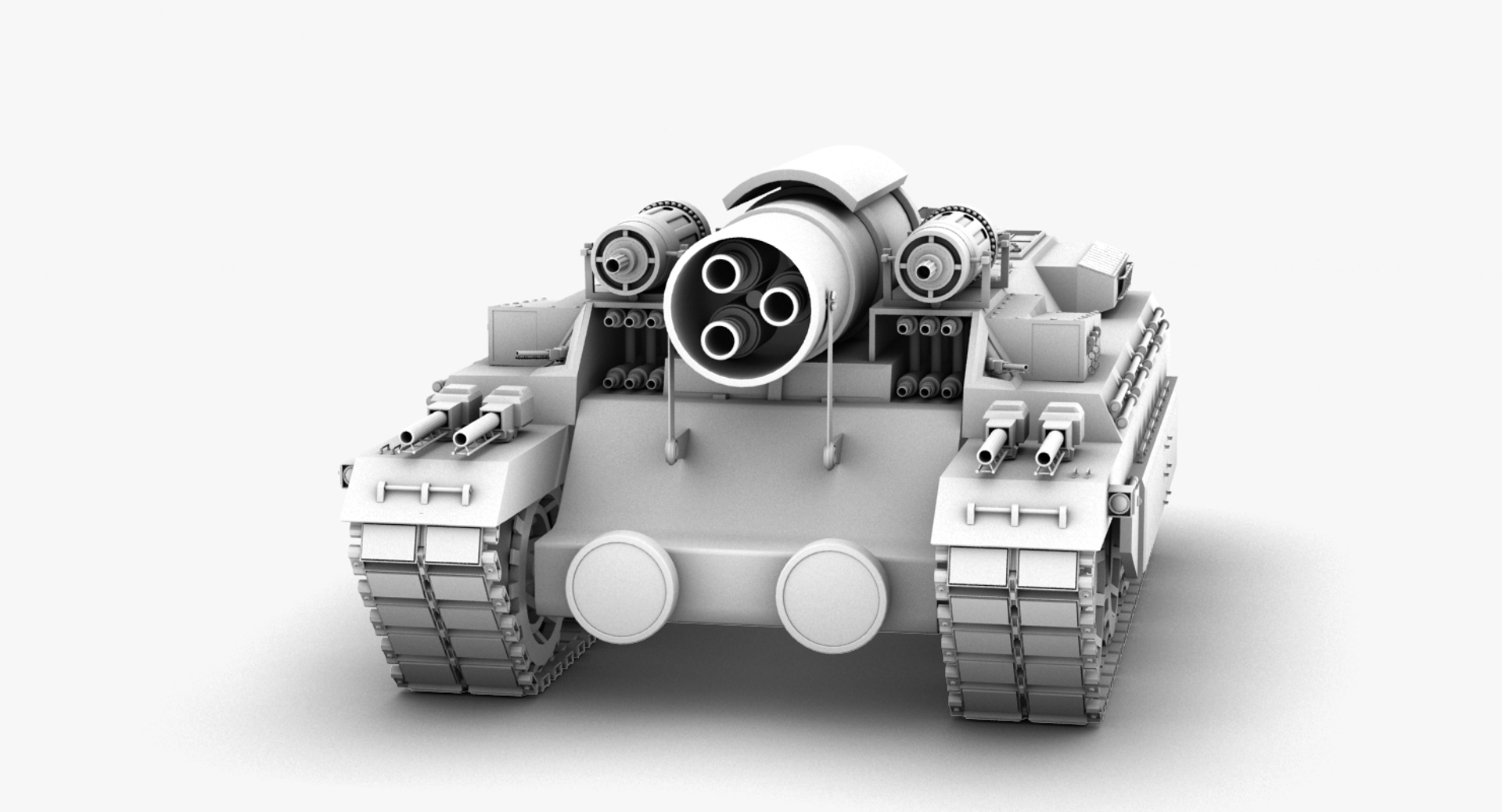 3d model tank concept