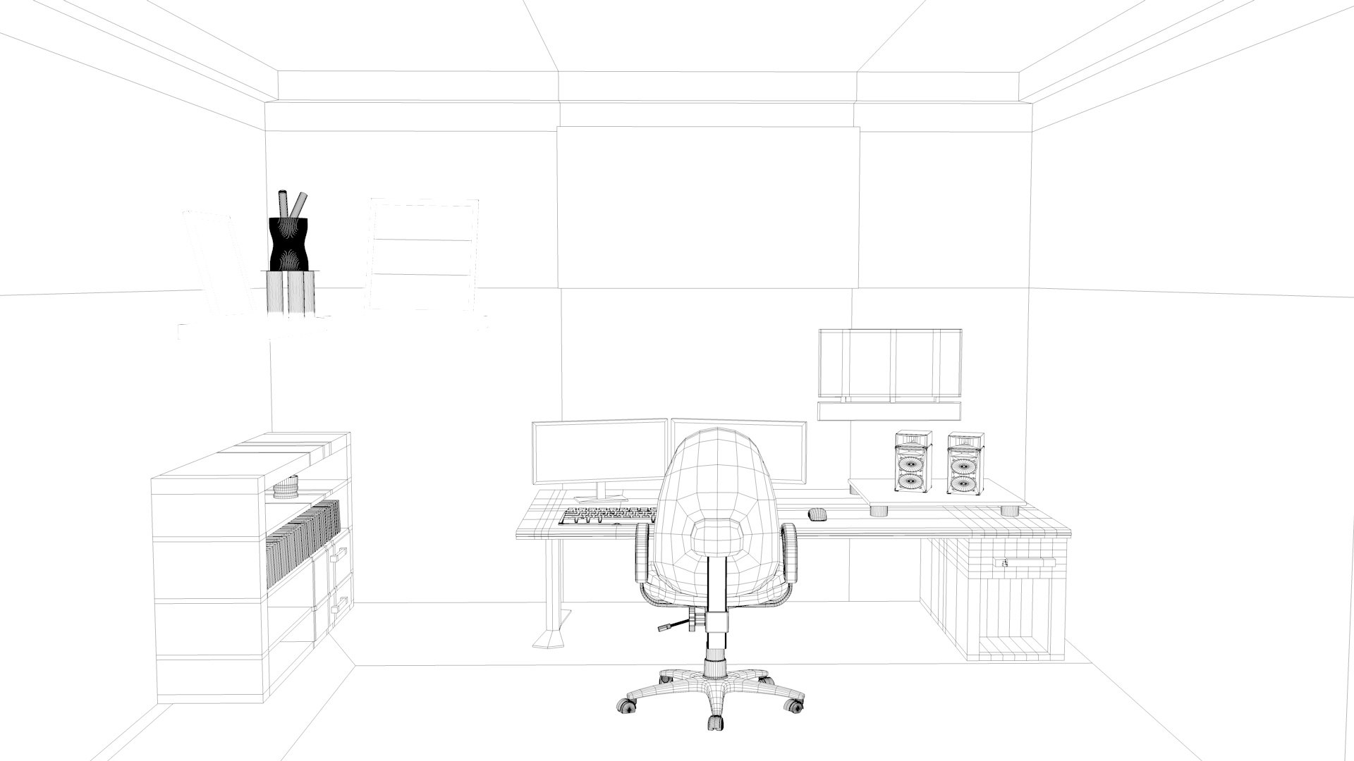 3D Computer Table - TurboSquid 2356360