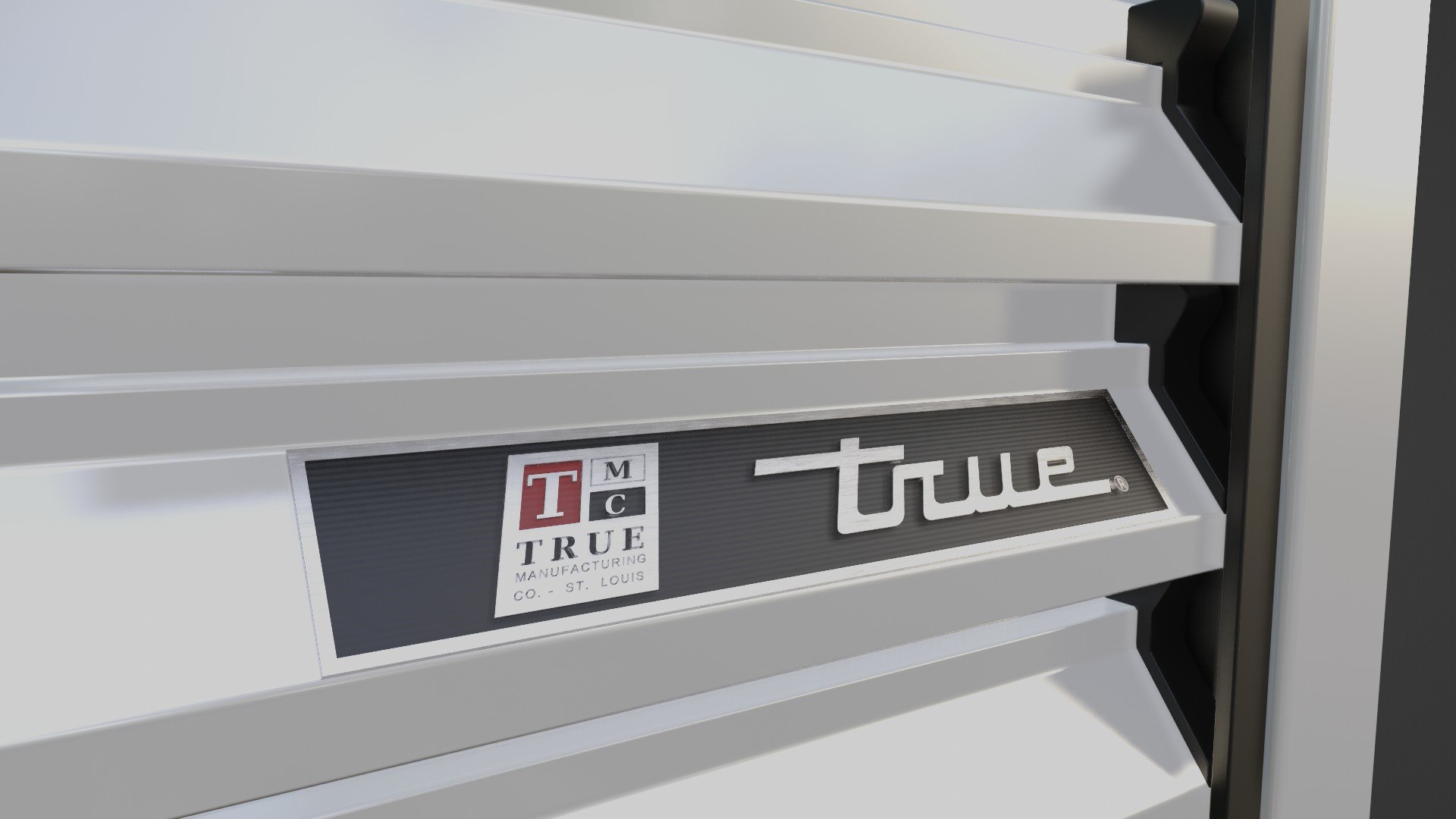 3D Model True THAC Air Curtain Merchandiser - TurboSquid 1913863