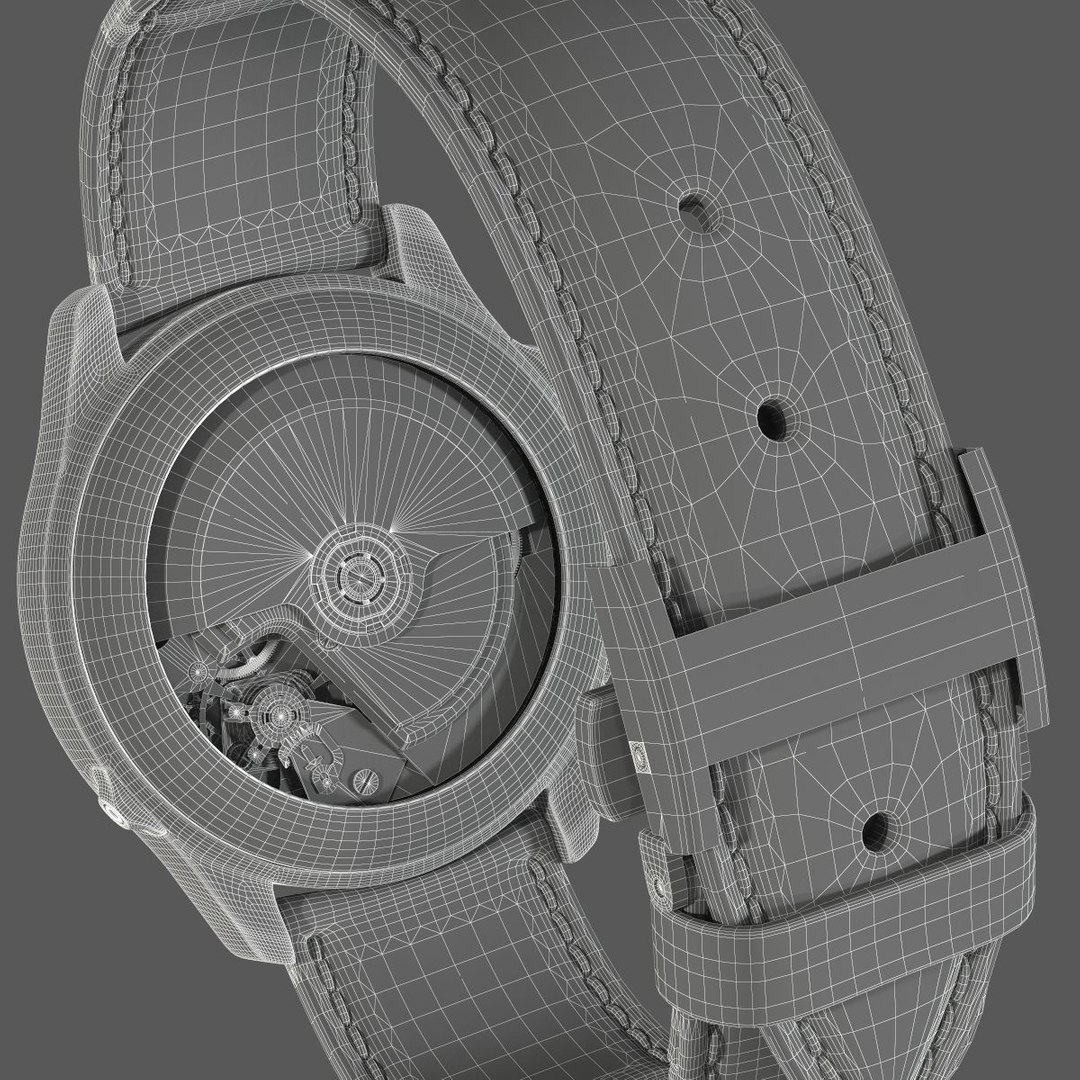 3d Model Longines Master L2 717