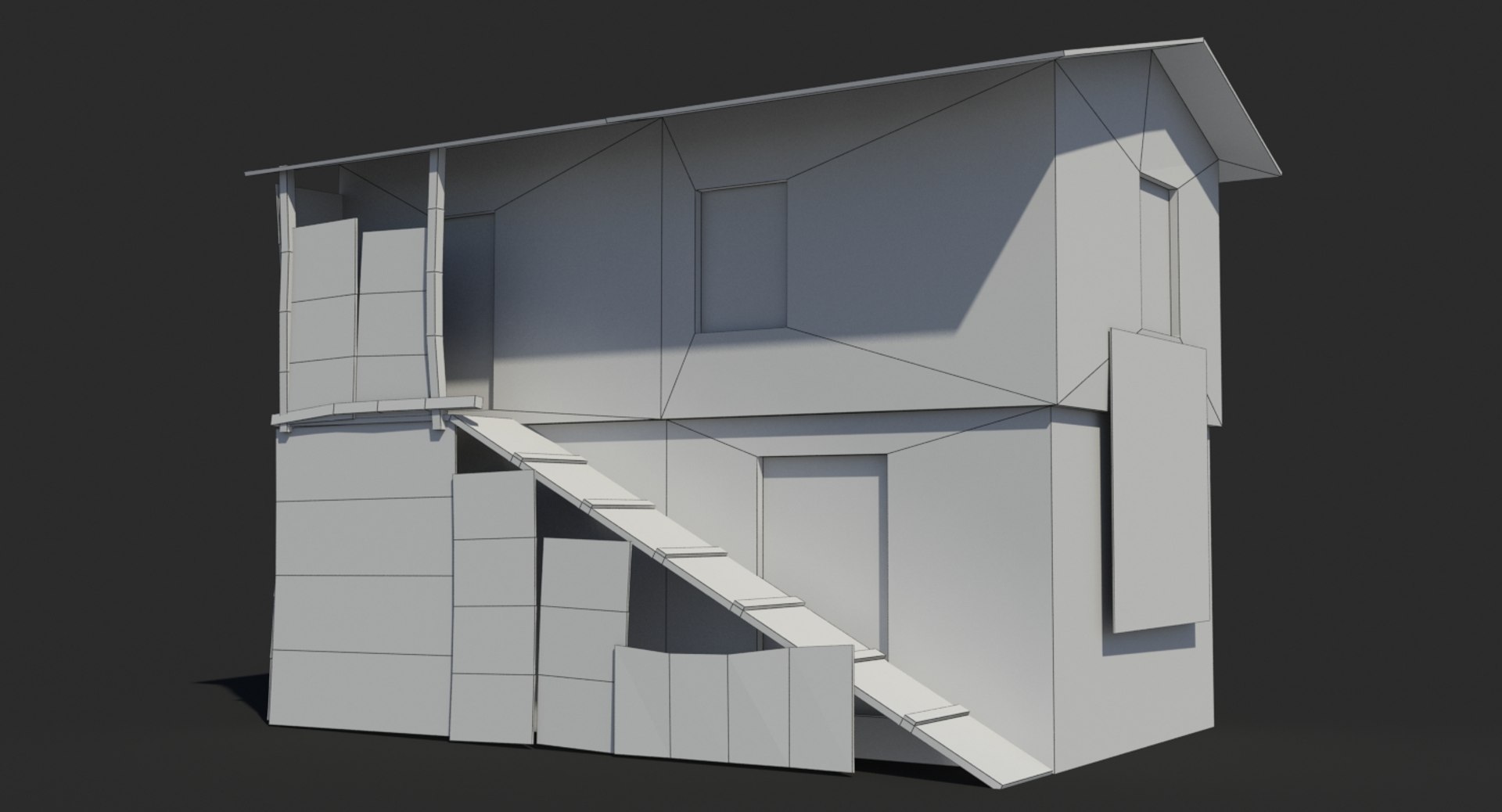 Ready Slum 3D Model - TurboSquid 1548870