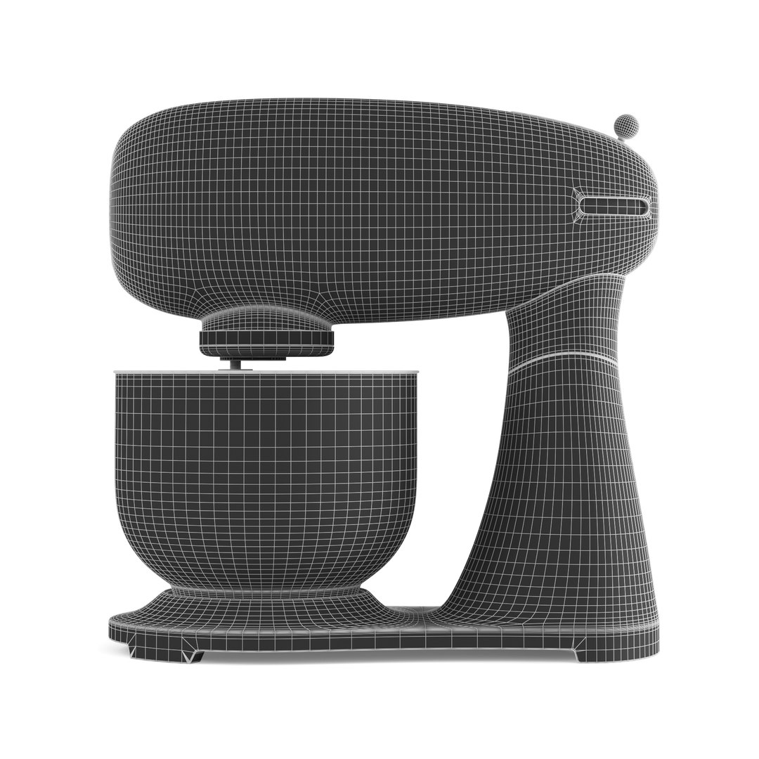 Black food processor 3D model - TurboSquid 1551666