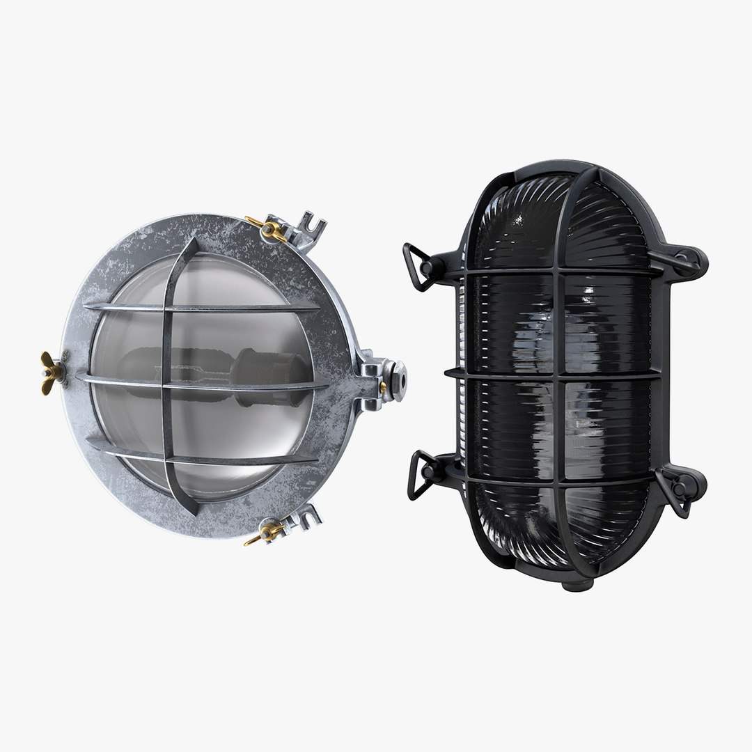 Bulkhead Light Collection model - TurboSquid 2172302