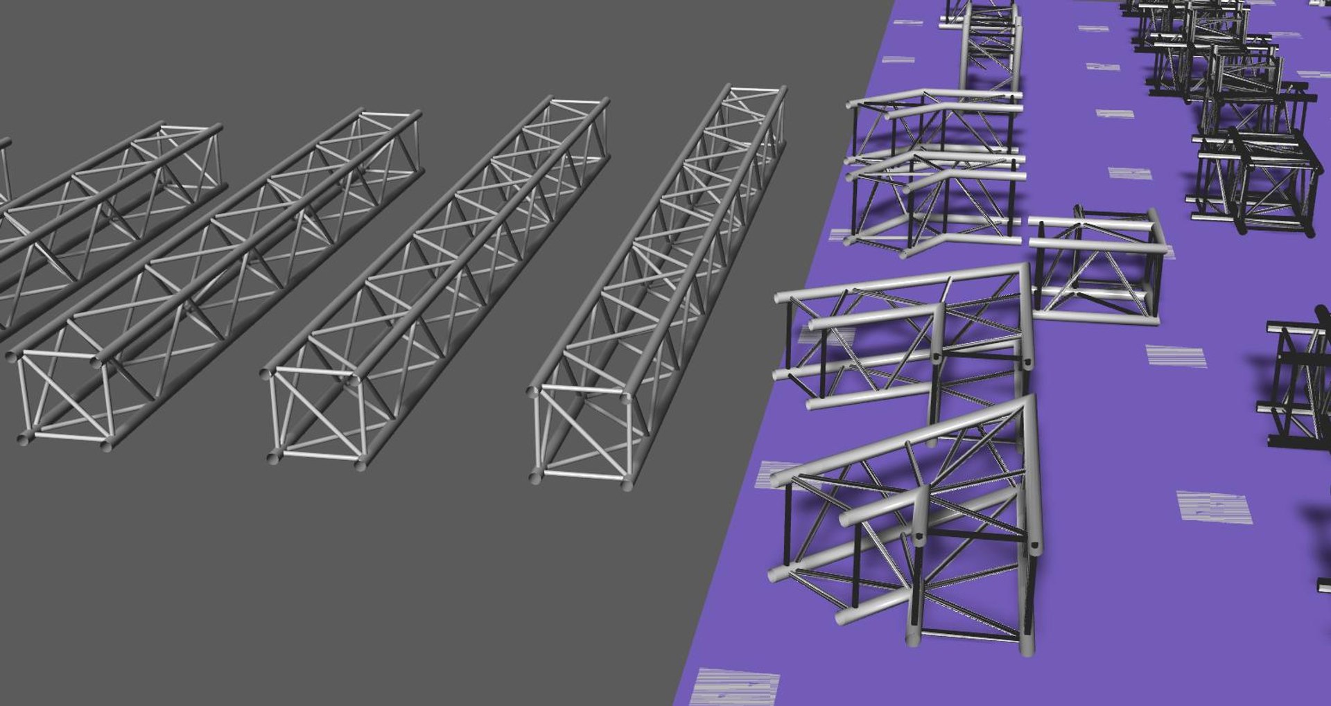 3D Model Prolyte Trusses H40v - TurboSquid 1330426