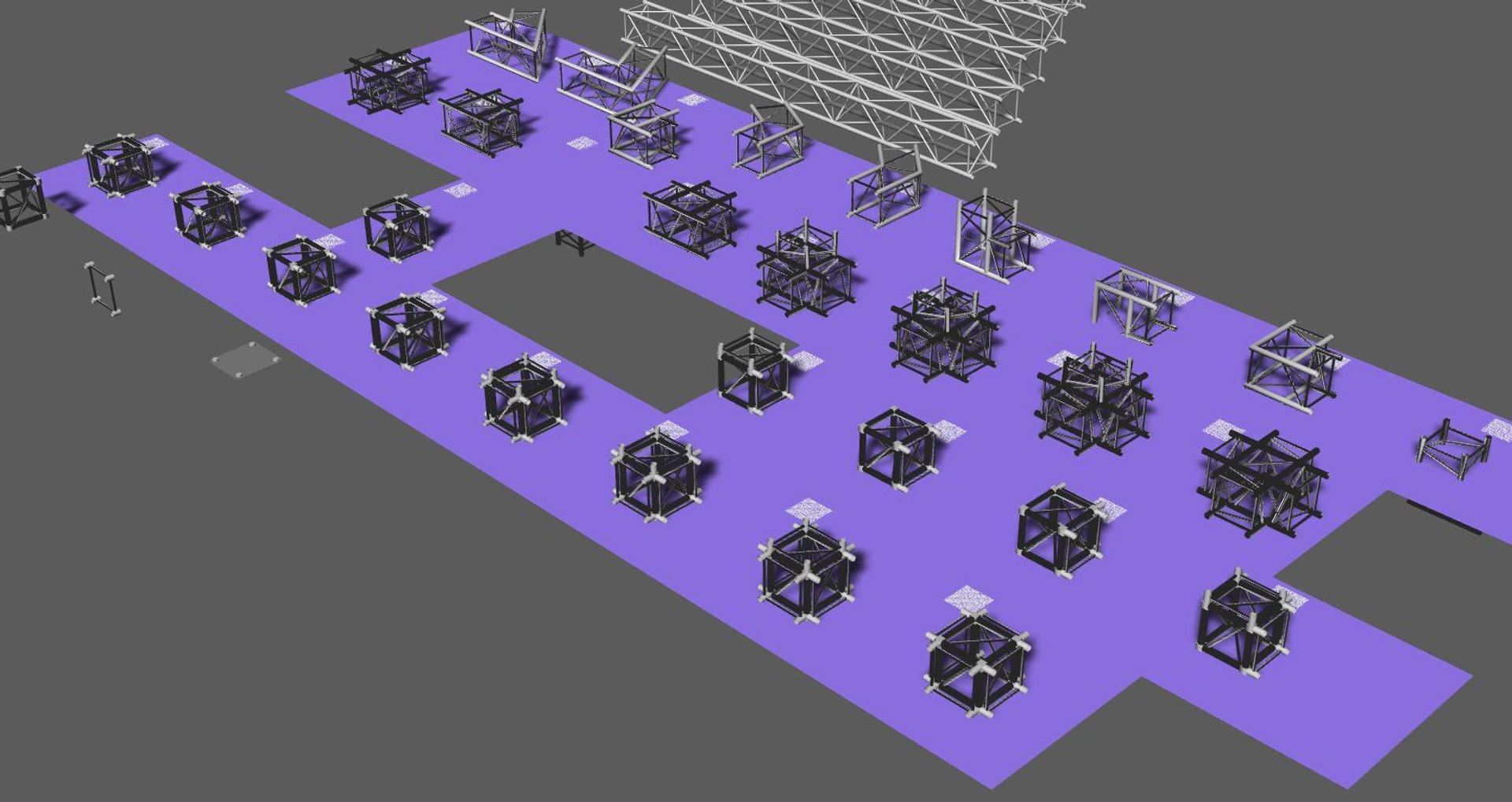 3D Model Prolyte Trusses H40v - TurboSquid 1330426