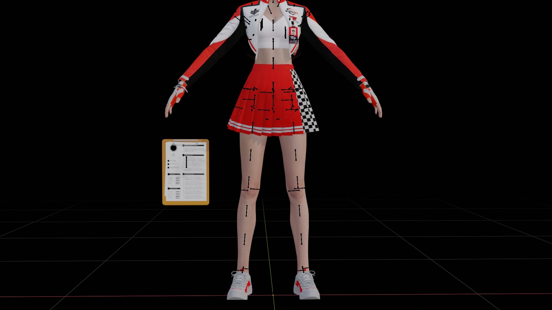 3D Sexy Race Girl GameReady - Lowpoly - TurboSquid 2338299