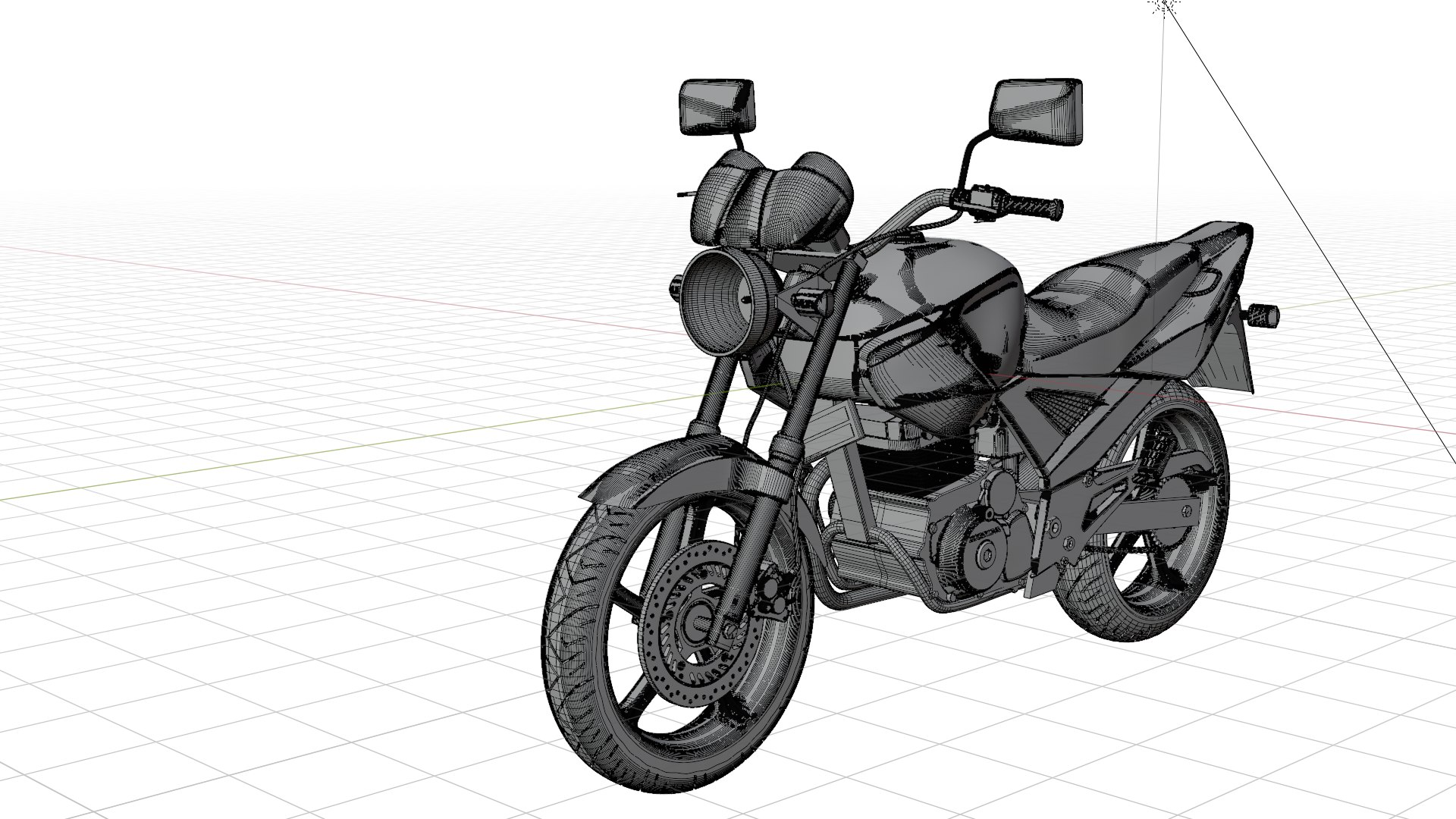 3D 3d Motorcycle Model - TurboSquid 2368496