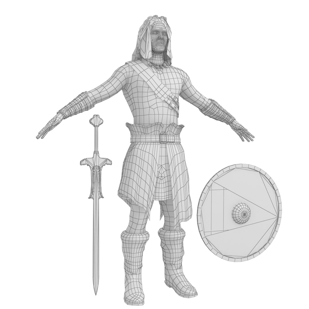 3D barbarian conan man - TurboSquid 1265058