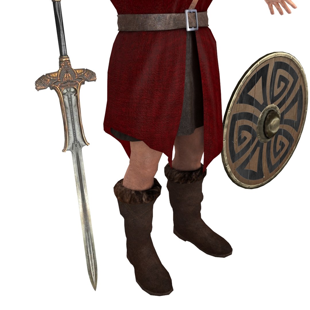 3D barbarian conan man - TurboSquid 1265058