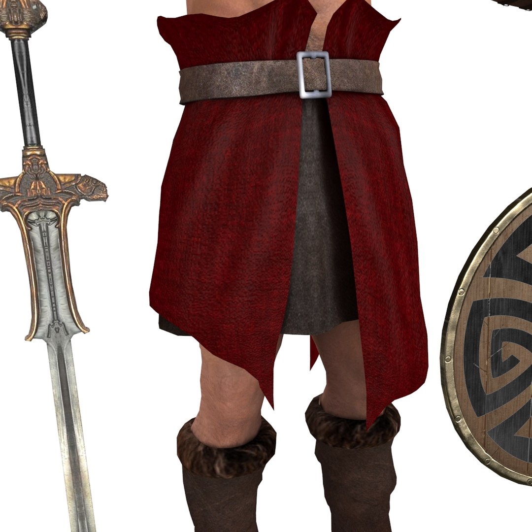 3D barbarian conan man - TurboSquid 1265058