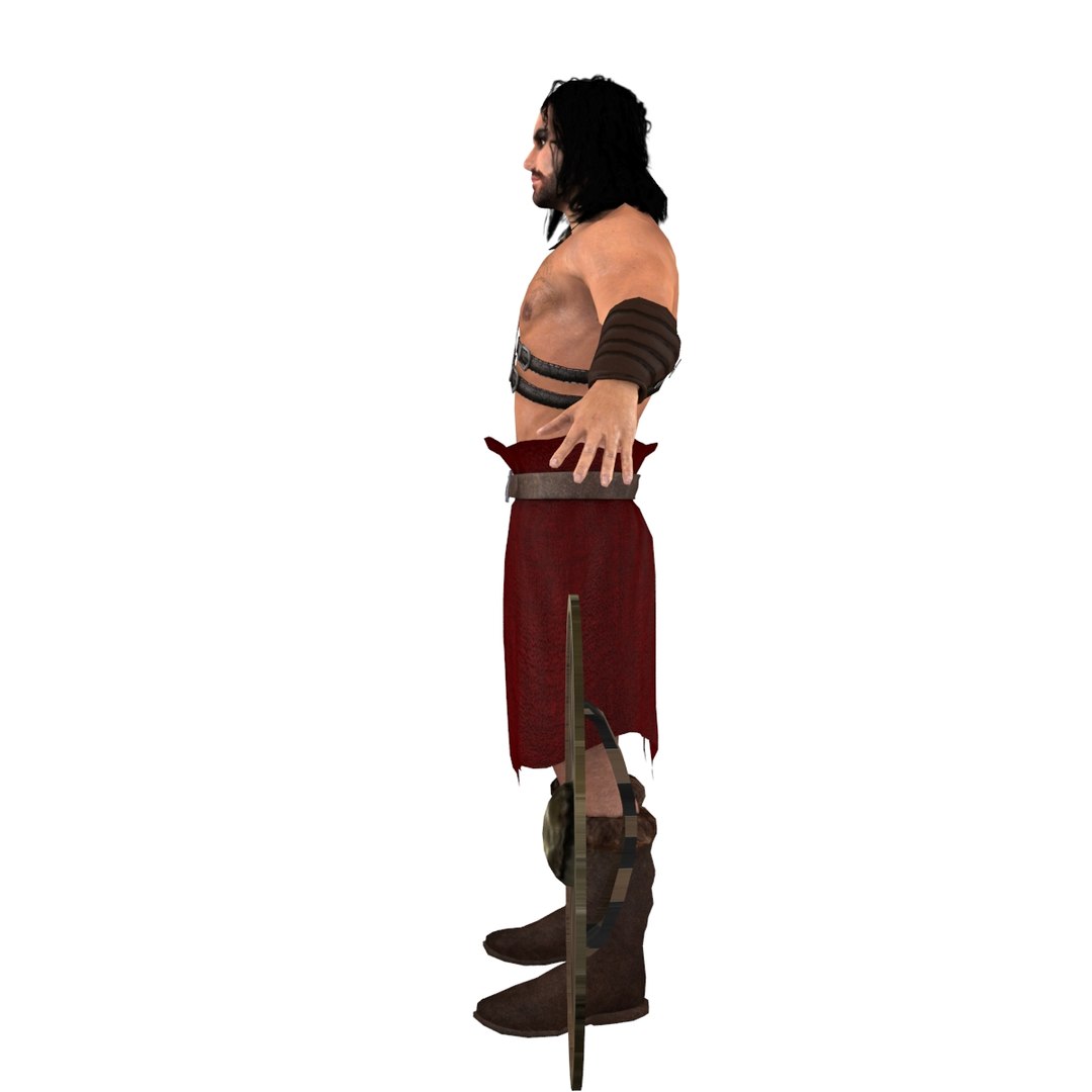 3D barbarian conan man - TurboSquid 1265058