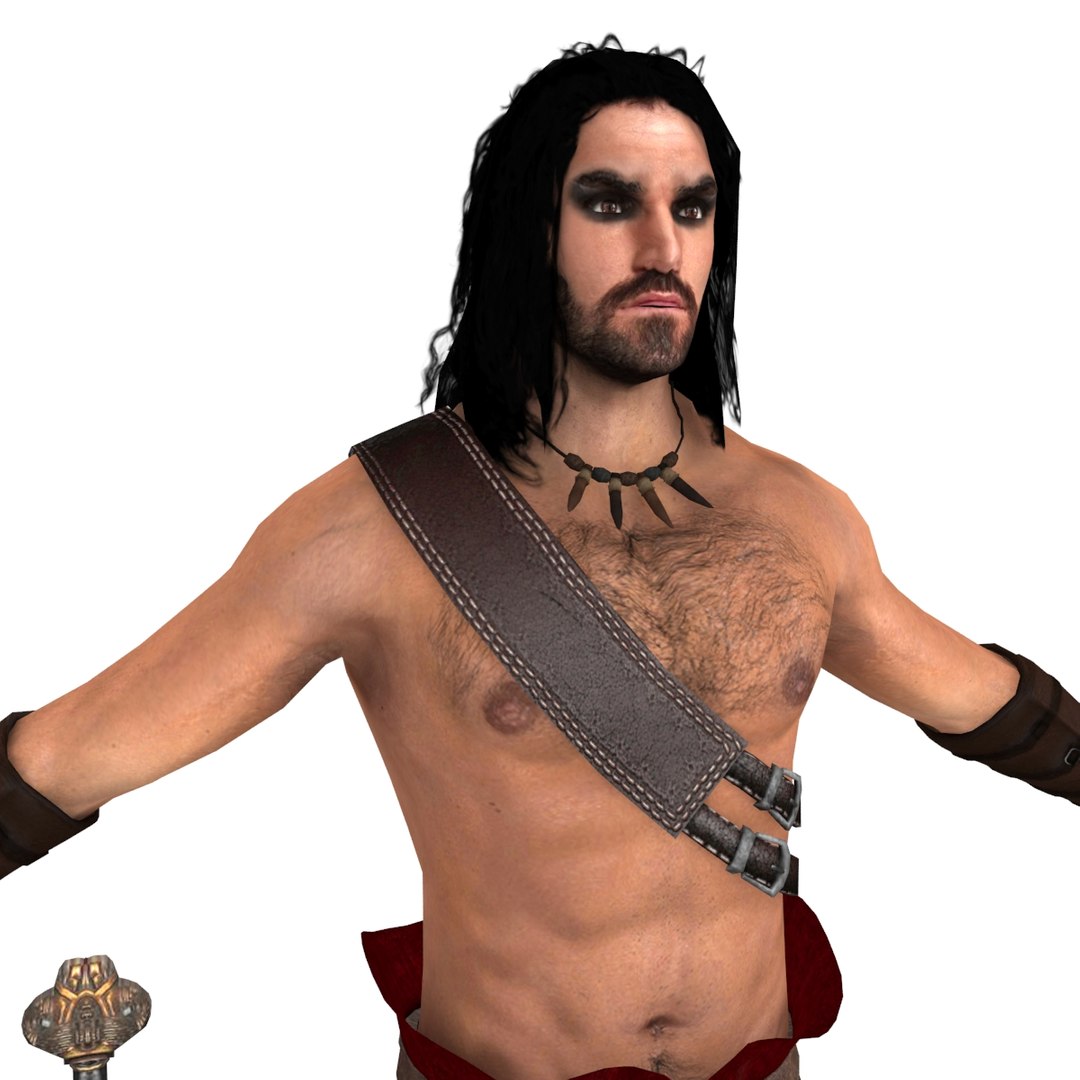3D barbarian conan man - TurboSquid 1265058
