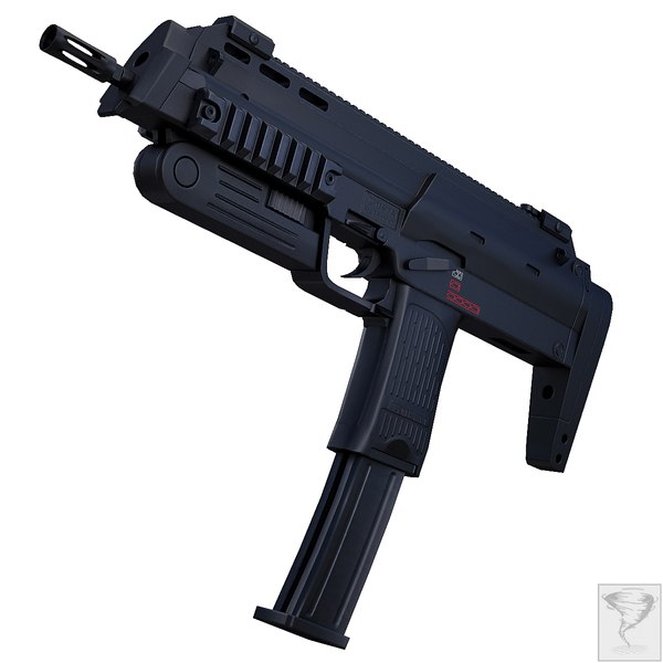 mp7a1 v-ray 3d model