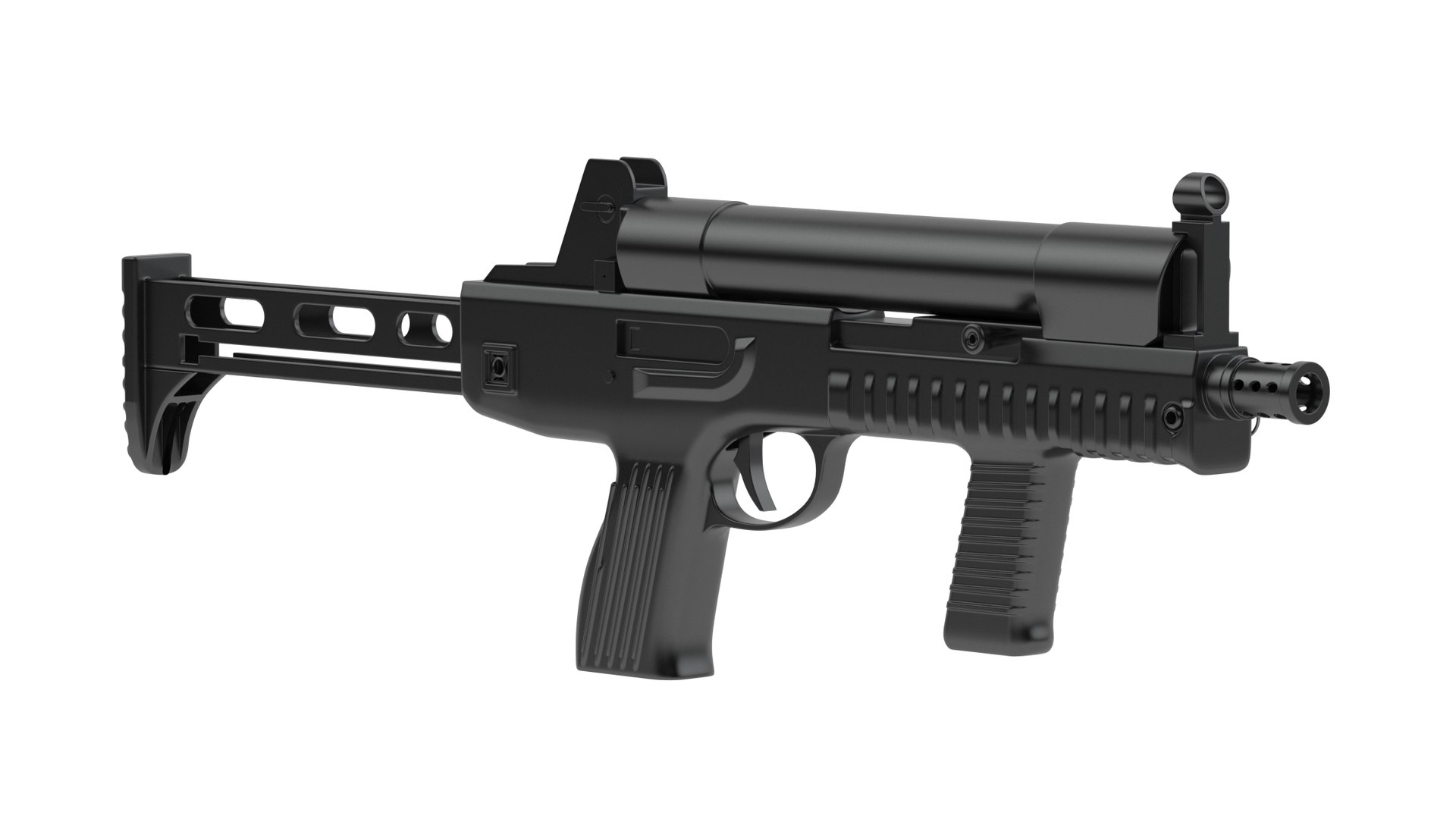 CF-05 Submachine Gun 3D Model - TurboSquid 1992293