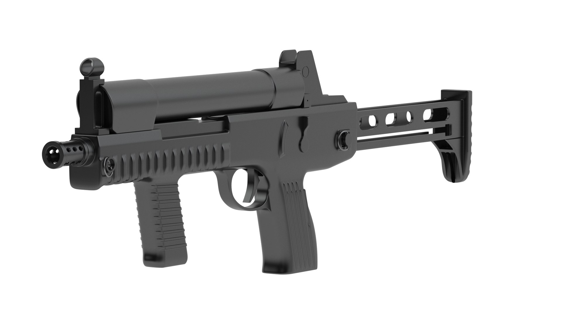 CF-05 Submachine Gun 3D Model - TurboSquid 1992293